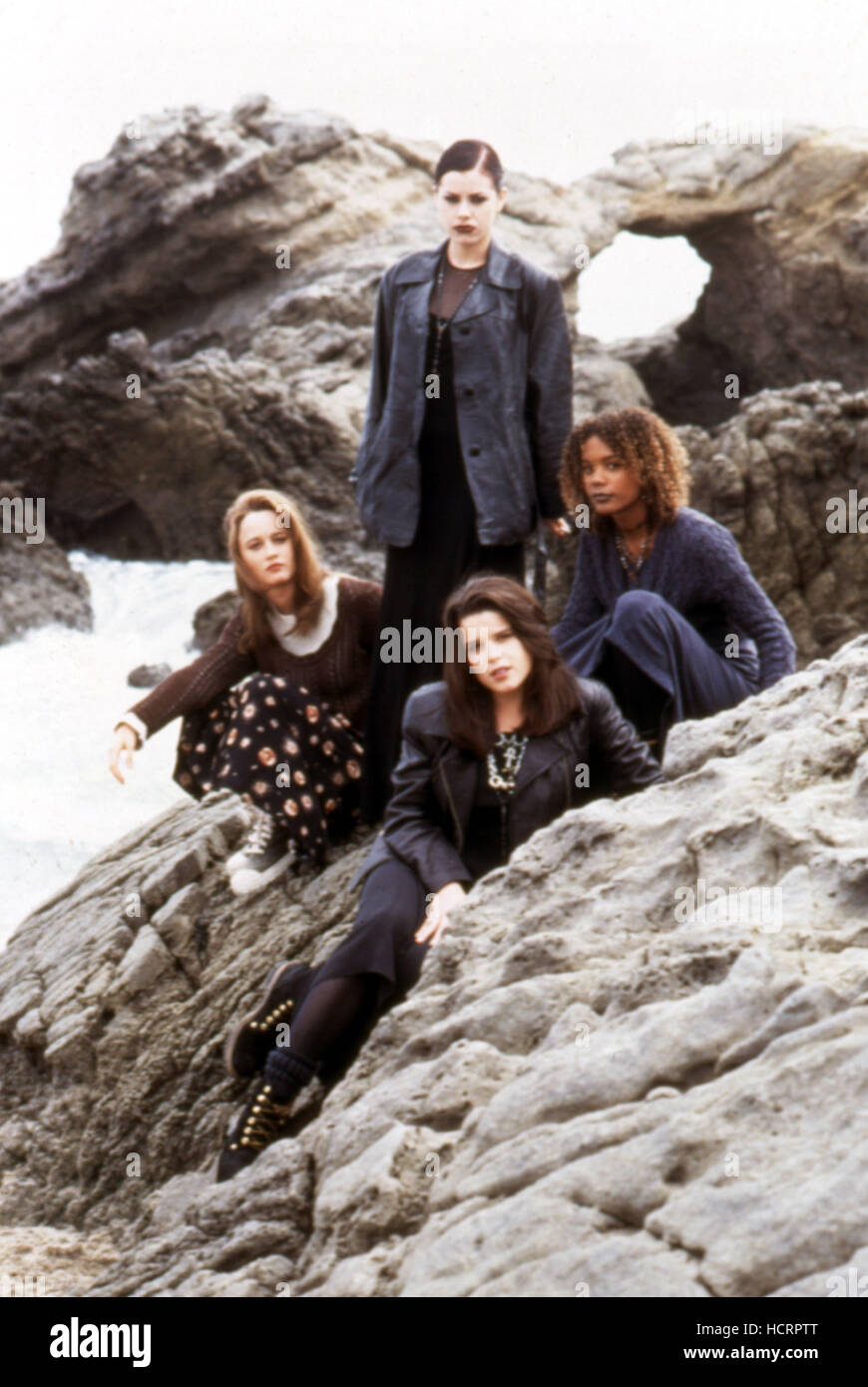 THE CRAFT, (clockwise l-r): Robin Tunney, Fairuza Balk, Rachel True ...