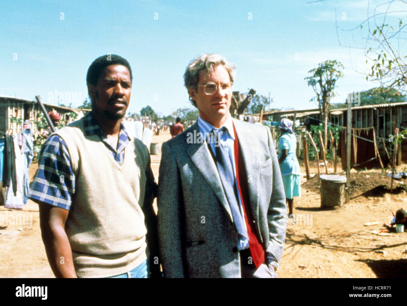 CRY FREEDOM, Denzel Washington, (as Steven Biko), Kevin Kline, 1987 ...