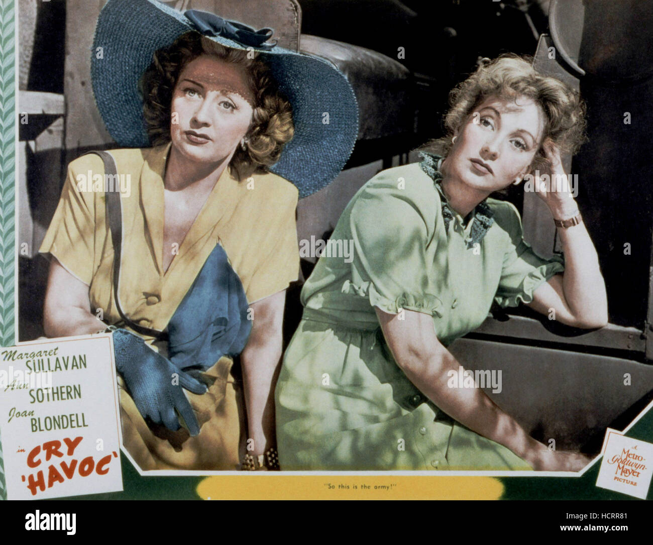 CRY HAVOC, Joan Blondell, Ann Sothern, 1943 Stock Photo - Alamy