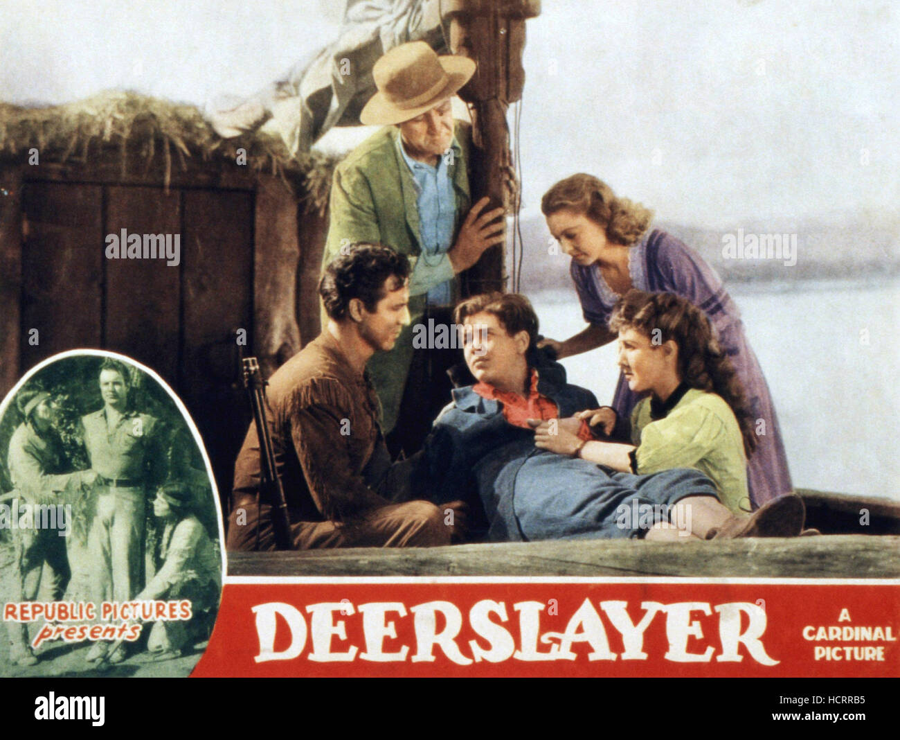 THE DEERSLAYER, Warren Ashe, Addison Richards, John Michaels, Wanda ...
