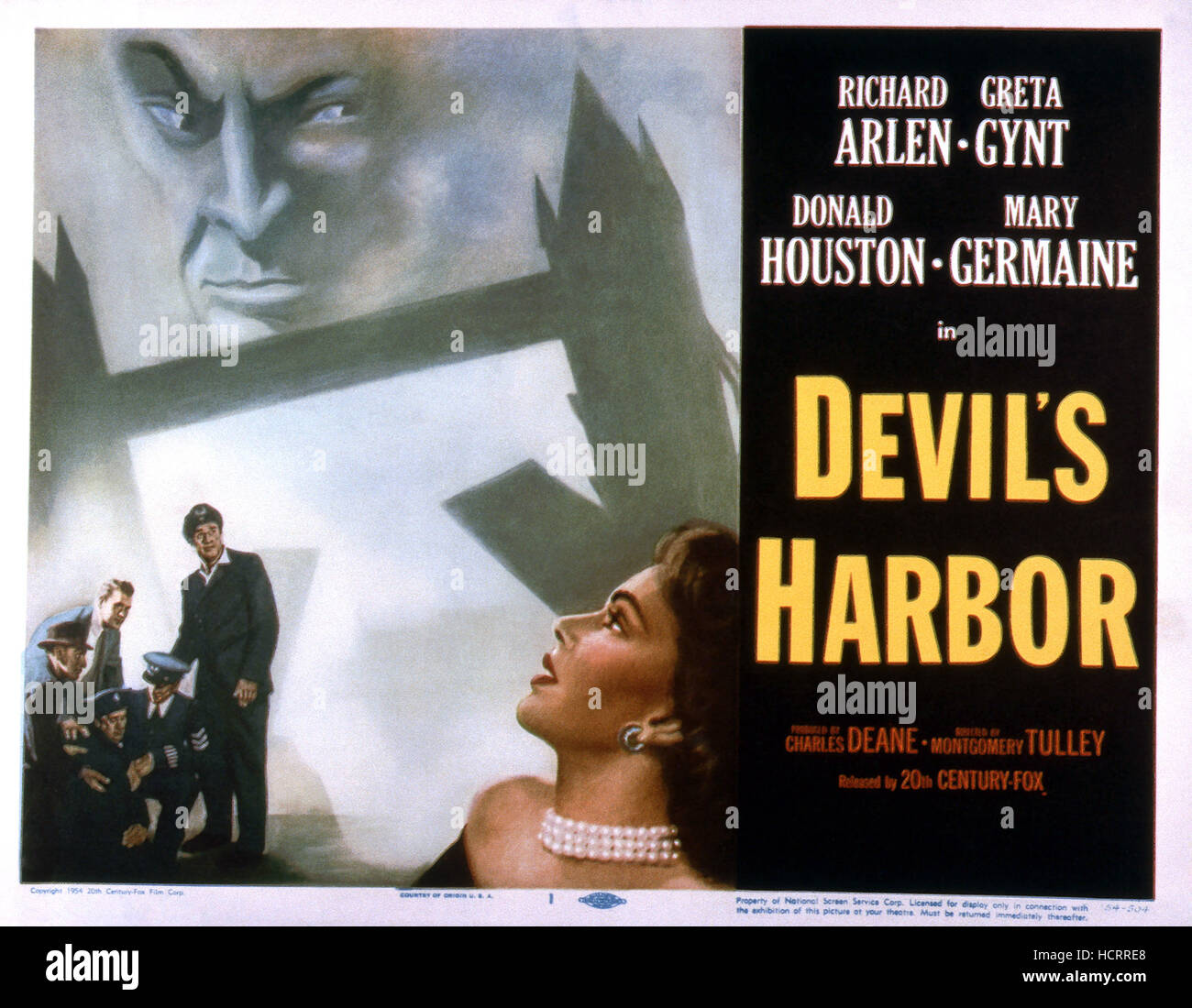 DEVIL'S HARBOR, (aka DEVIL'S POINT), 1954. ©20th Century-Fox Film ...