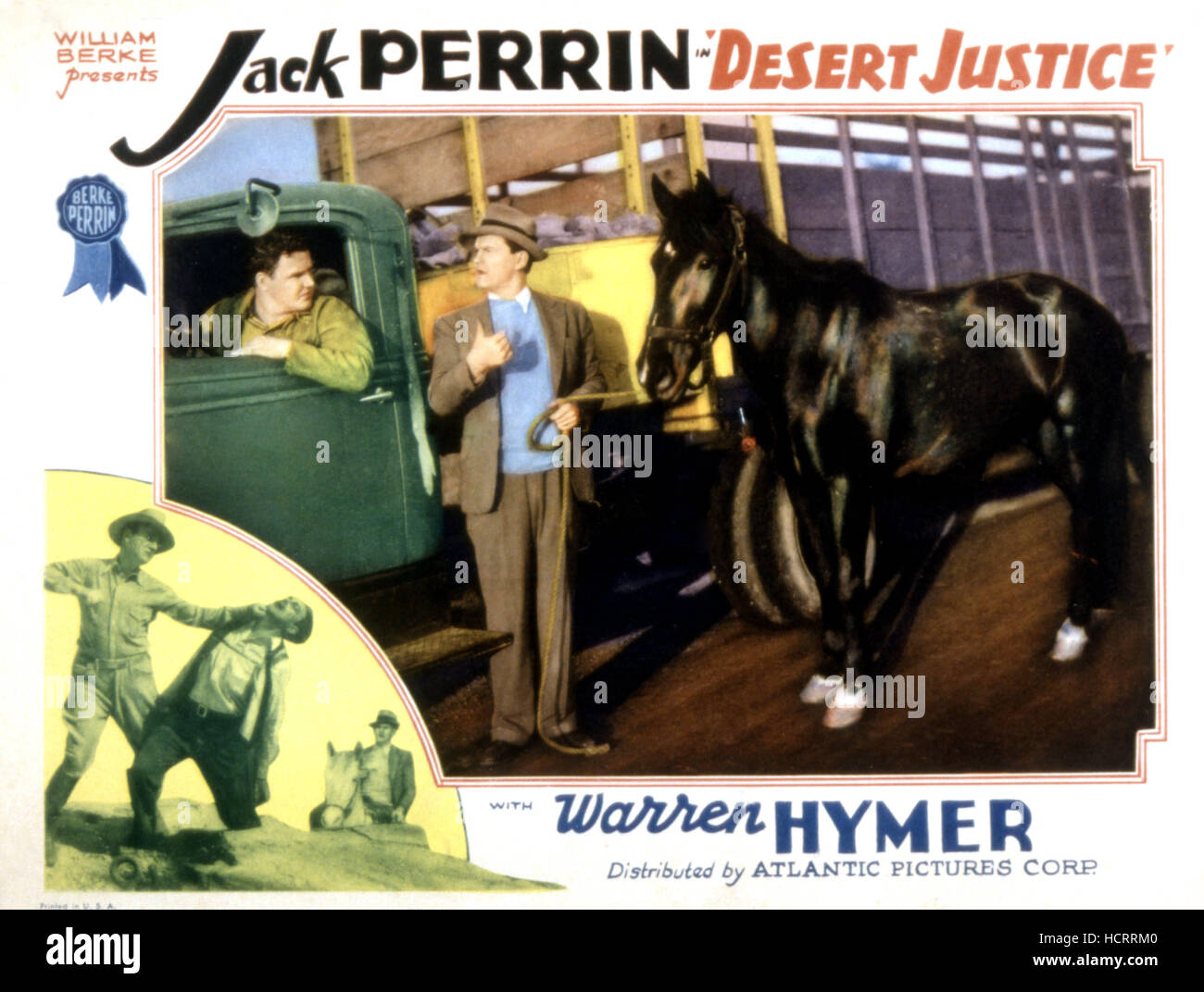 DESERT JUSTICE, Jack Perrin, Warren Hymer, 1936 Stock Photo - Alamy
