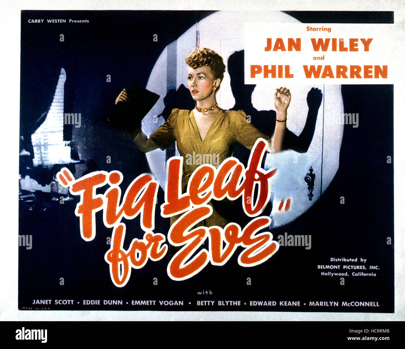 DESIRABLE LADY (aka A FIG LEAF FOR EVE), Jan Wiley, 1944 Stock Photo ...