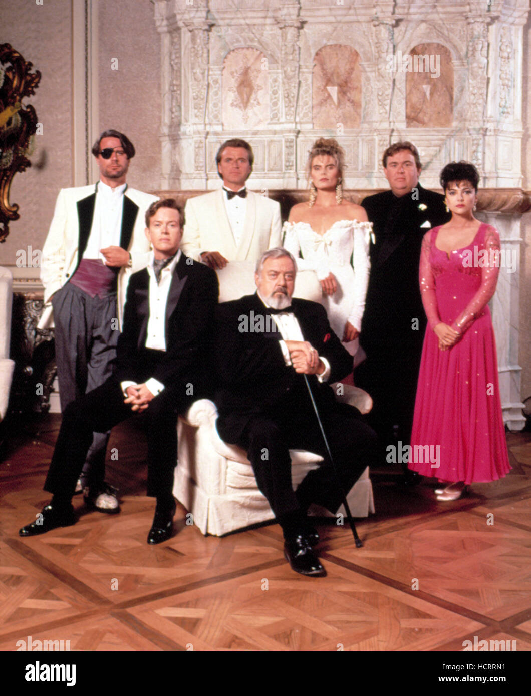 DELIRIOUS, Charles Rocket, Dylan Baker, David Rasche, Raymond Burr ...