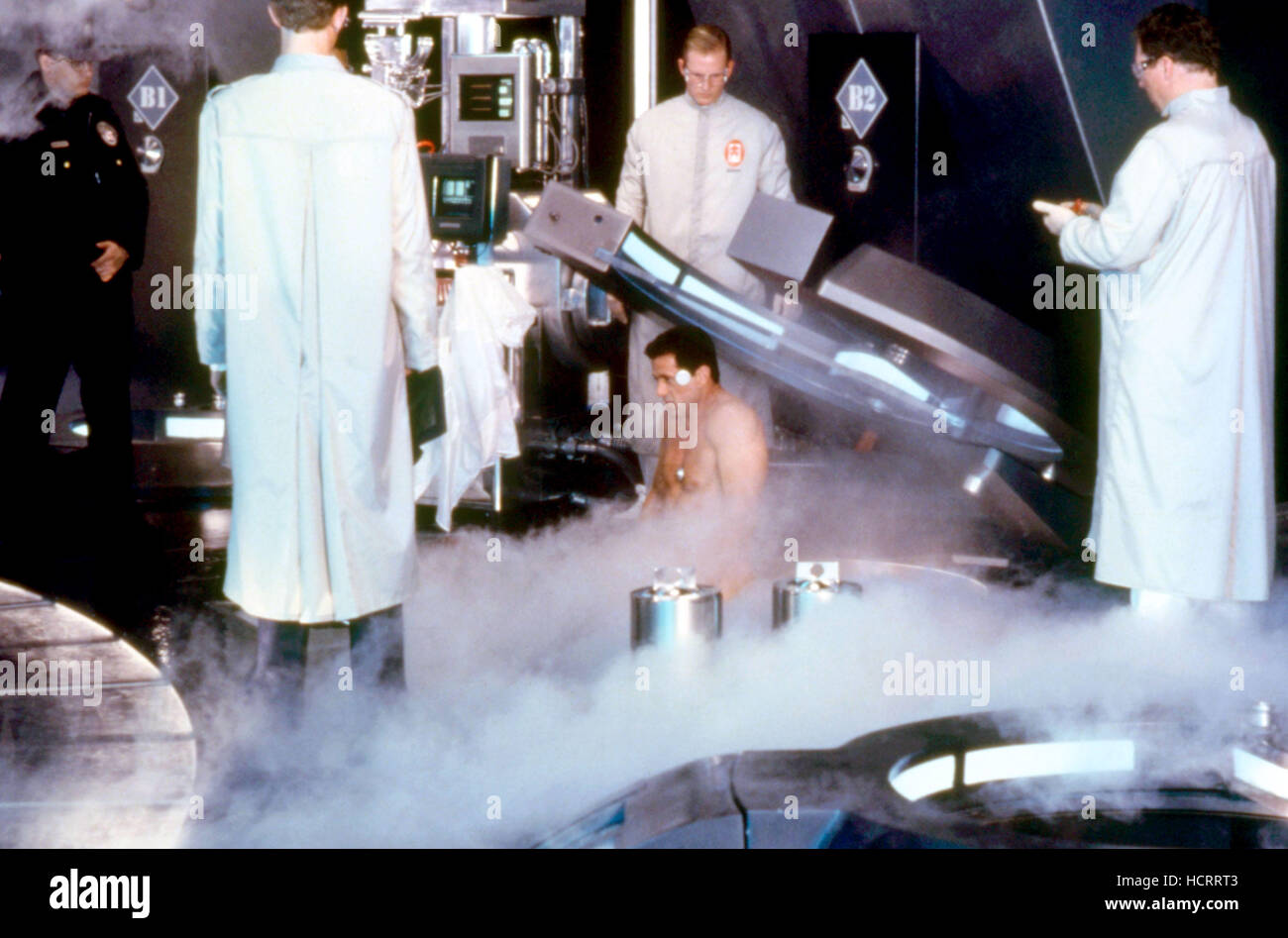 DEMOLITION MAN, Sylvester Stallone (center), 1993. ©Warner Bros ...