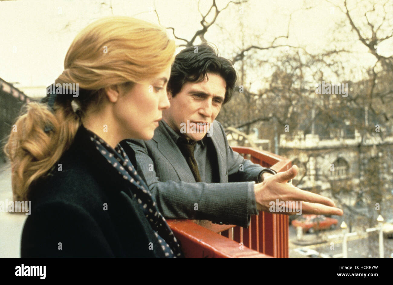 DEFENCE OF THE REALM, from left: Greta Scacchi, Gabriel Byrne, 1986 ...