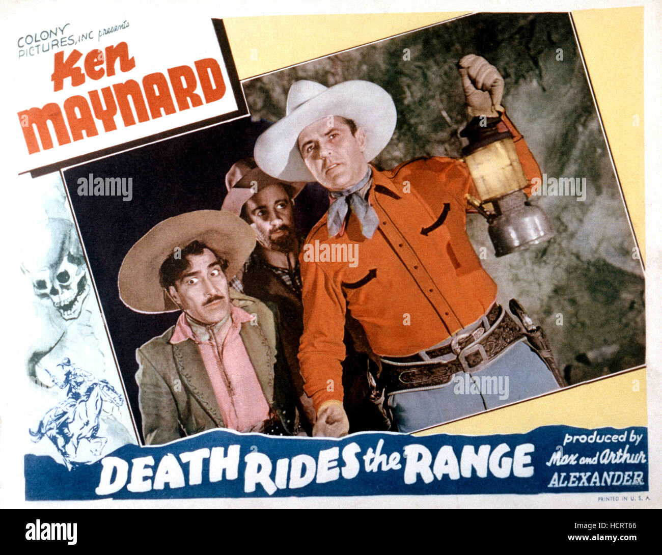 DEATH RIDES THE RANGE, Ken Maynard, 1939 Stock Photo - Alamy
