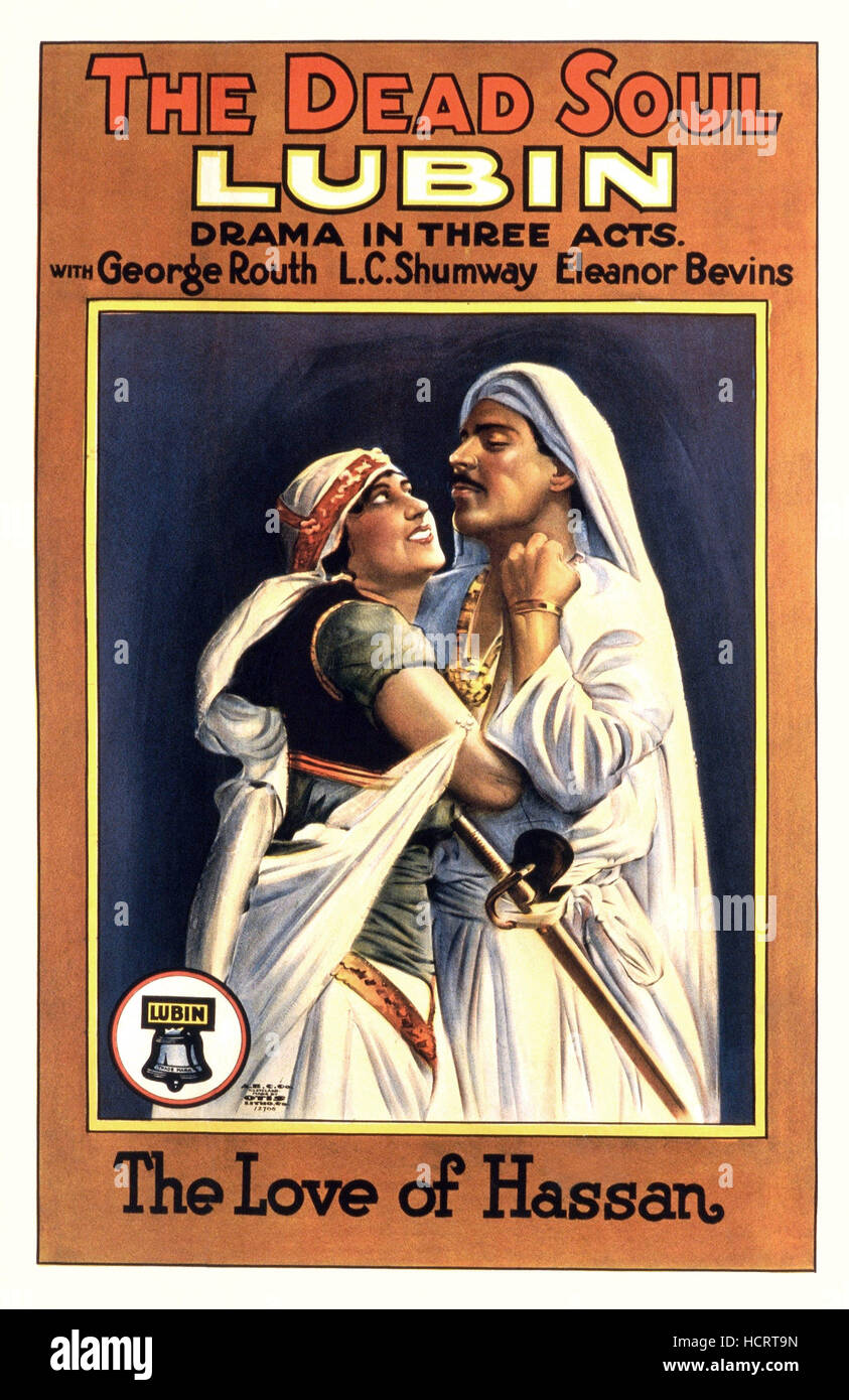 THE DEAD SOUL, from left: Eleanor Blevins, George Routh, 1915 Stock ...