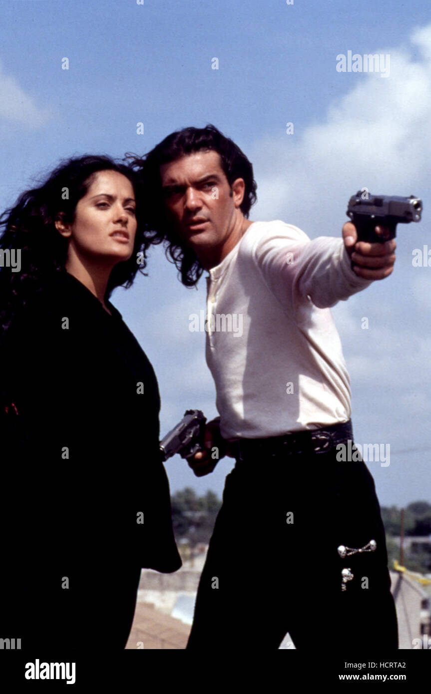 DESPERADO, Salma Hayek, Antonio Banderas, 1995 Stock Photo - Alamy