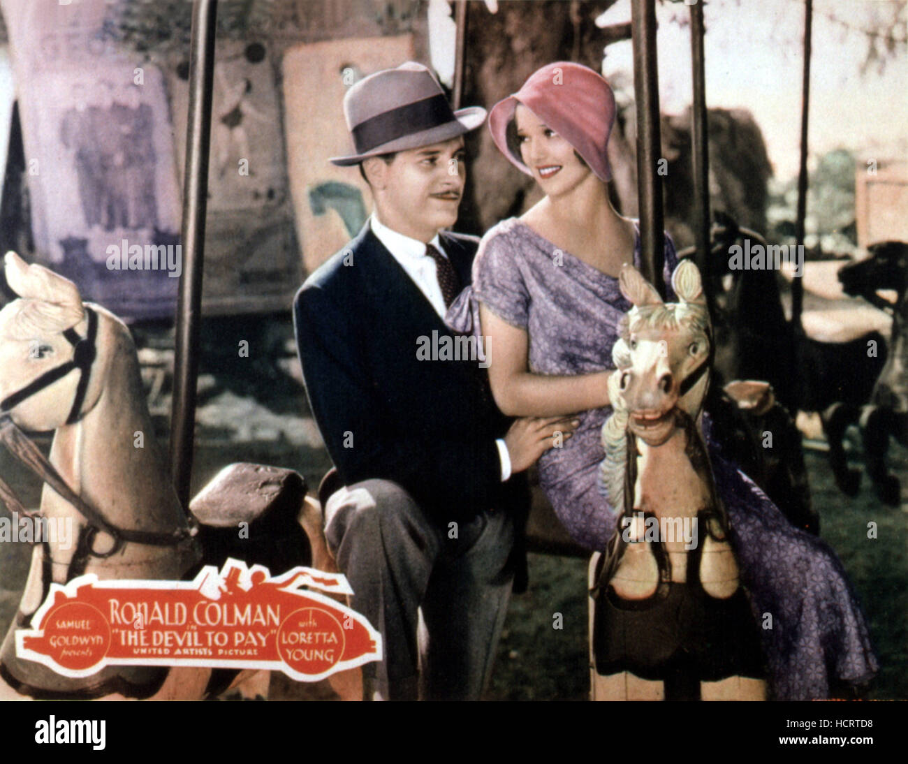 THE DEVIL TO PAY!, Ronald Colman, Loretta Young, 1930 Stock Photo - Alamy