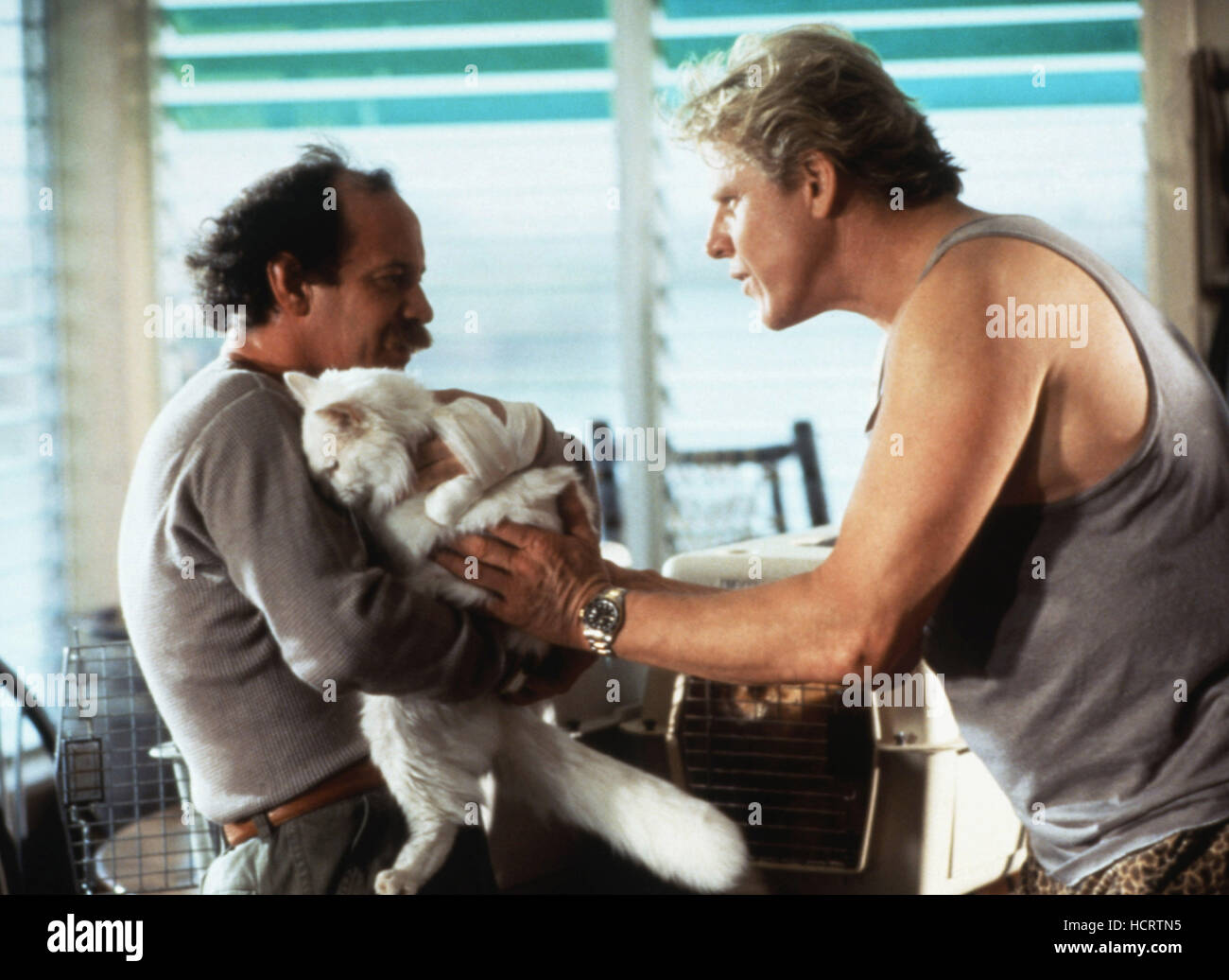 DROP ZONE, from left: Michael Jeter, Gary Busey, 1994, © Paramount ...