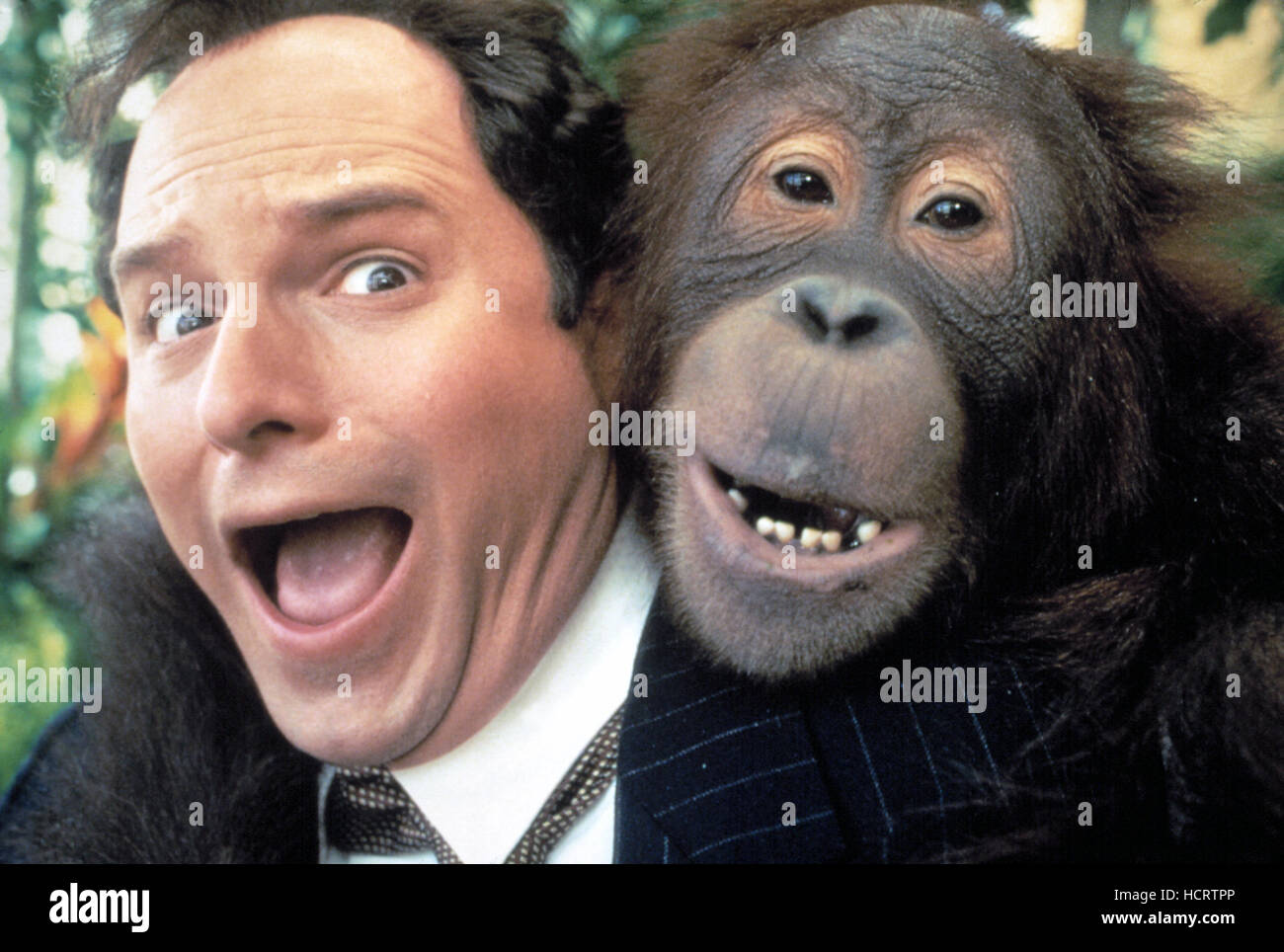 DUNSTON CHECKS IN, Jason Alexander, Dunston, the orangutan, 1996. TM ...
