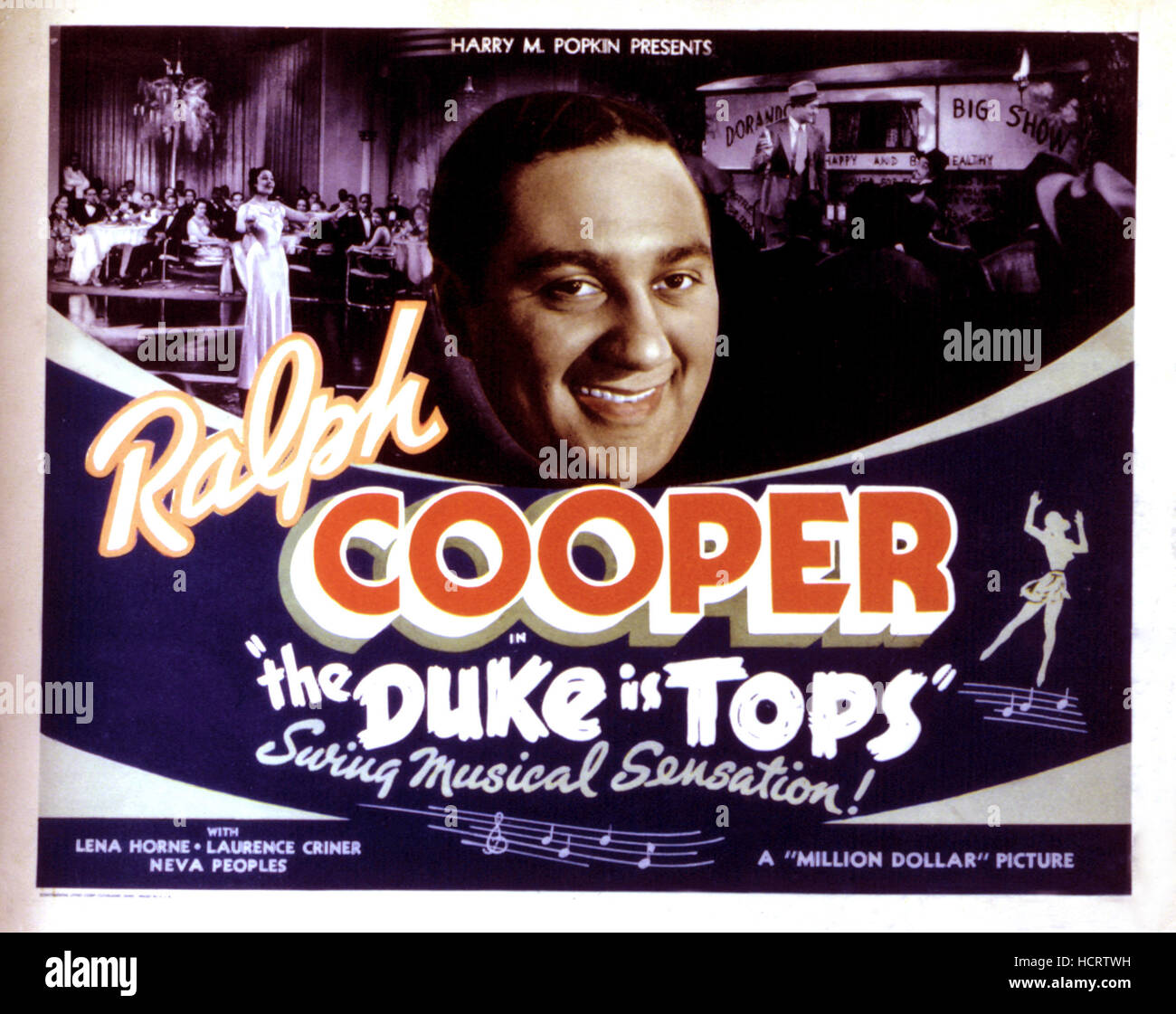 THE DUKE IS TOPS [aka THE BRONZE VENUS], Lena Horne, Ralph Cooper, 1938 ...
