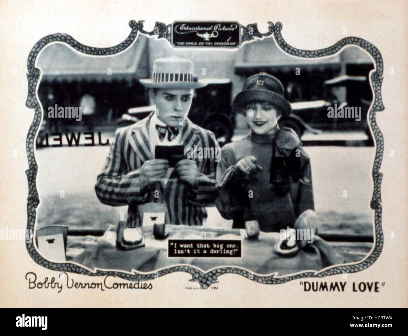 DUMMY LOVE, Bobby Vernon, 1926 Stock Photo - Alamy