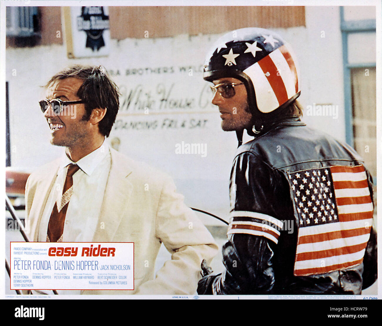 EASY RIDER, Jack Nicholson, Peter Fonda, 1969 Stock Photo - Alamy
