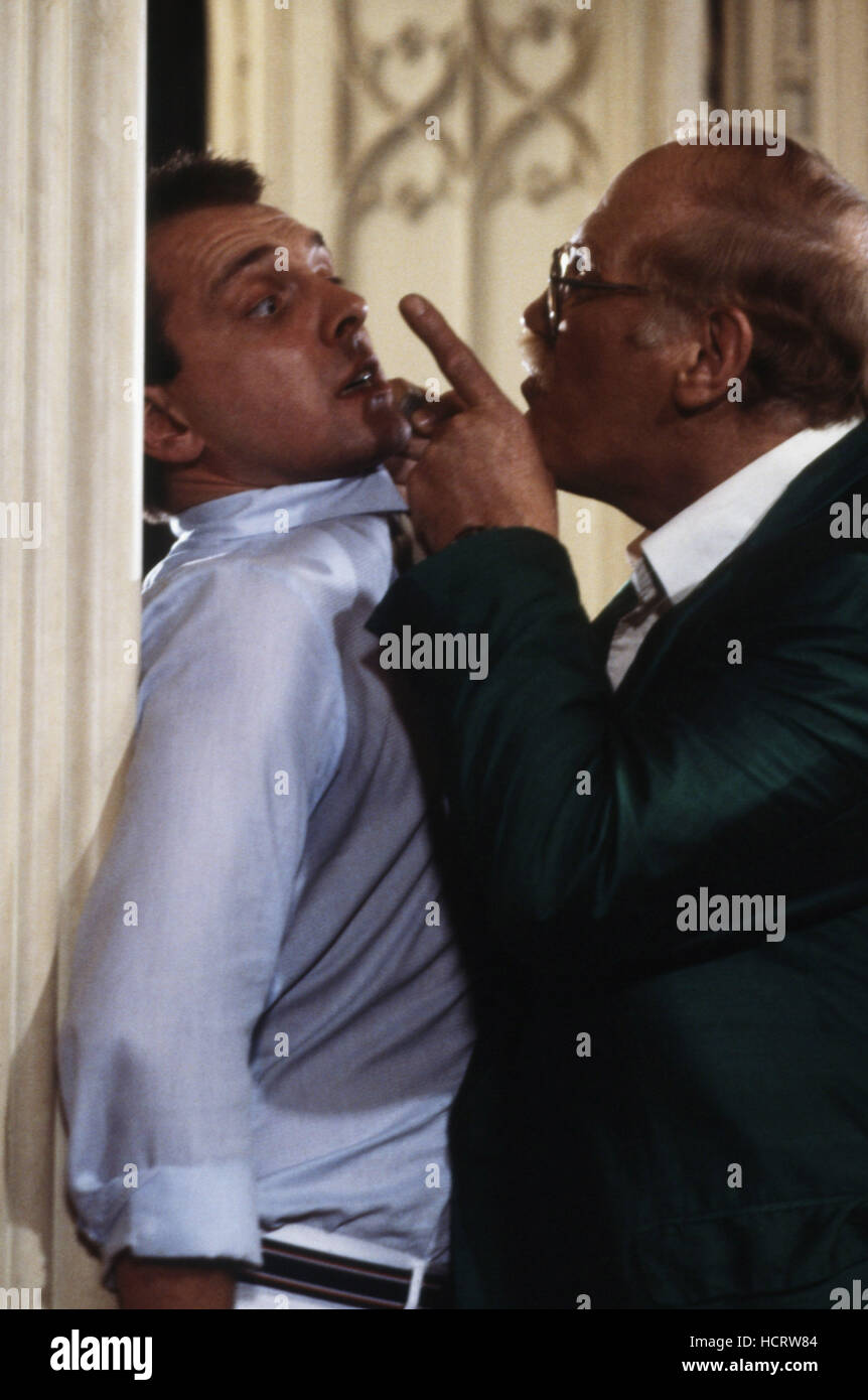 EAT THE RICH, from left: Rik Mayall, Nosher Powell, 1987, © New Line ...