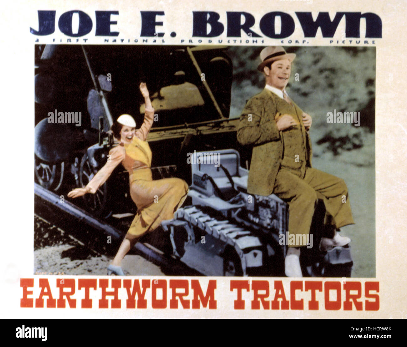 EARTHWORM TRACTORS, June Travis, Joe E. Brown, 1936 Stock Photo - Alamy