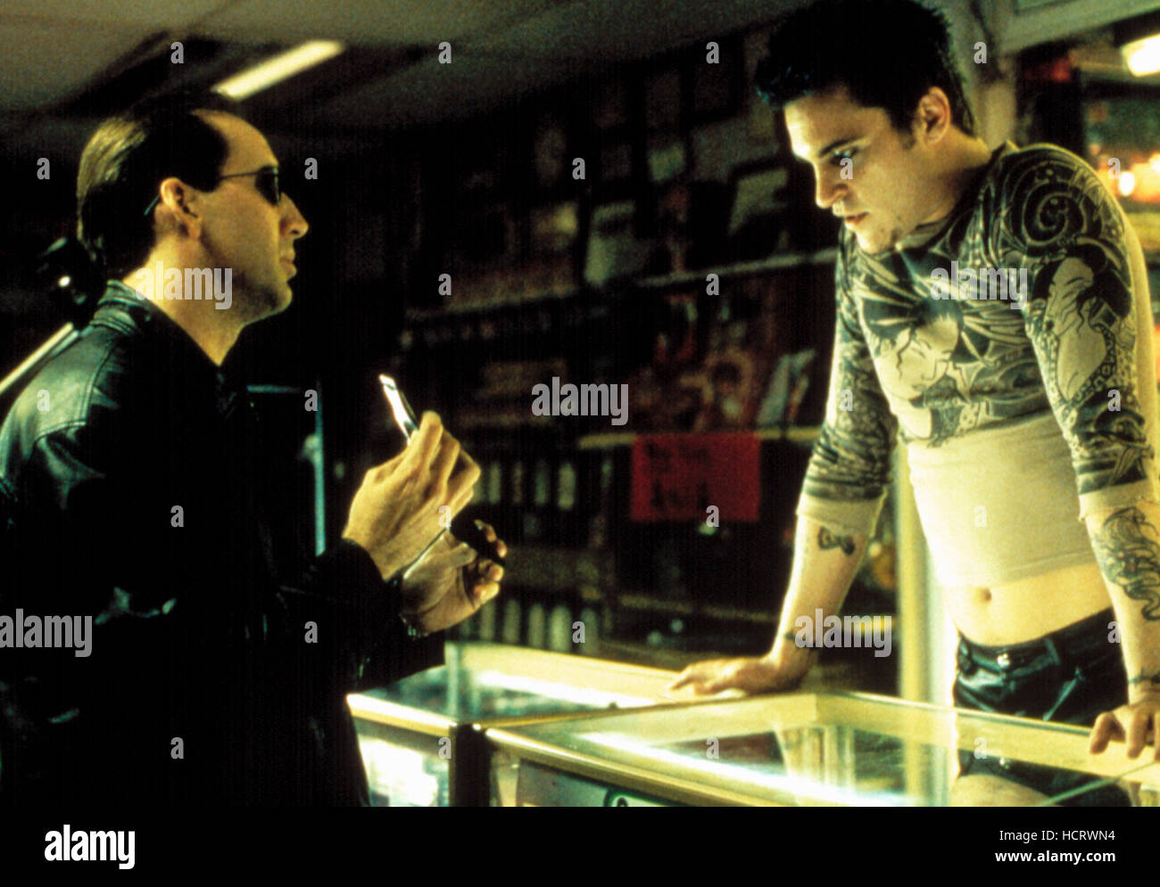 8MM, Nicolas Cage, Joaquin Phoenix, 1999 (c) Universal/courtesy Everett ...