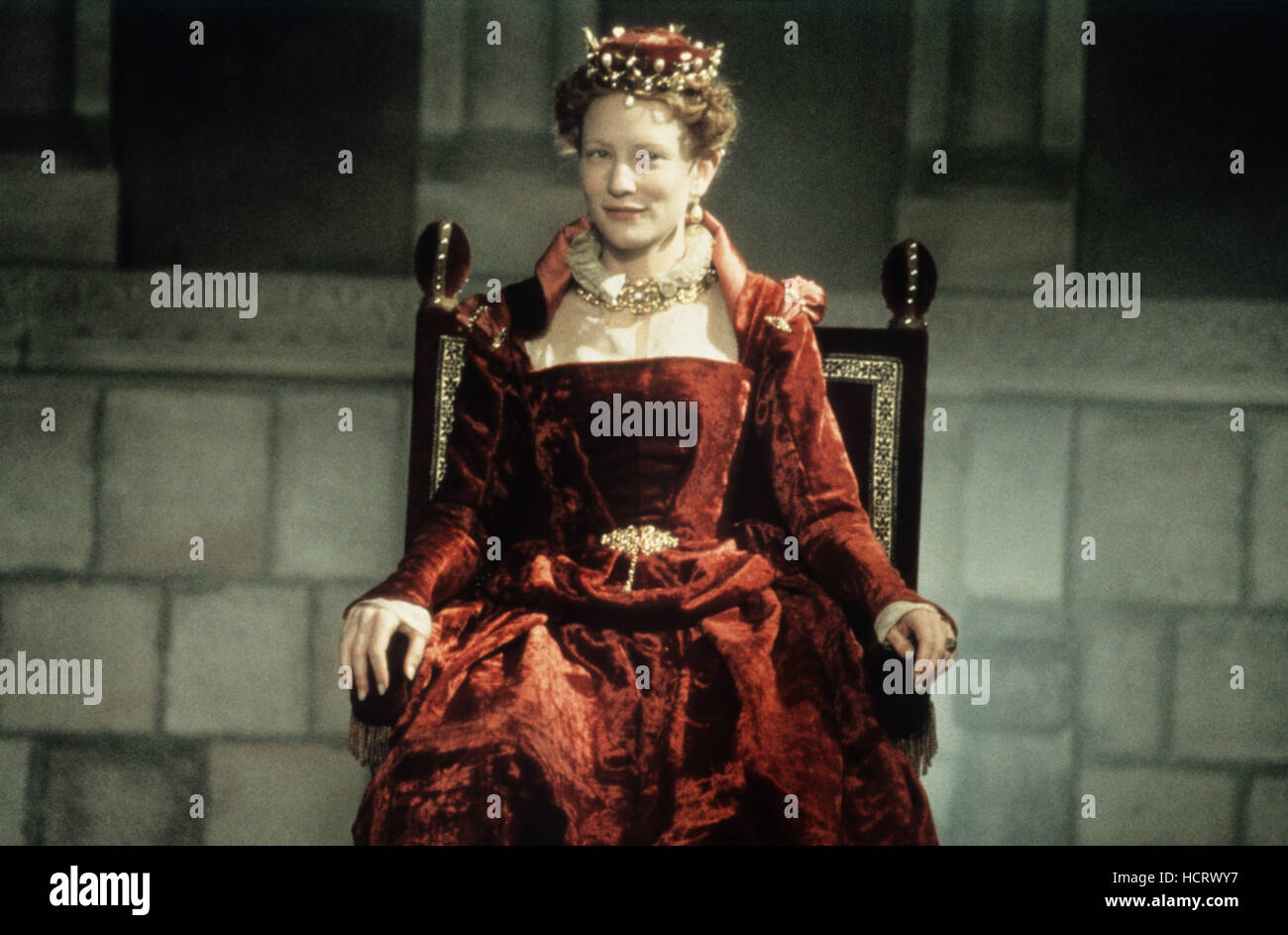 ELIZABETH, Cate Blanchett as Queen Elizabeth I, 1998, © Gramercy ...