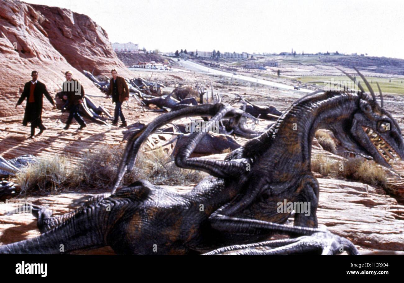 EVOLUTION, Orlando Jones, Seann William Scott, David Duchovny, 2001, (c ...