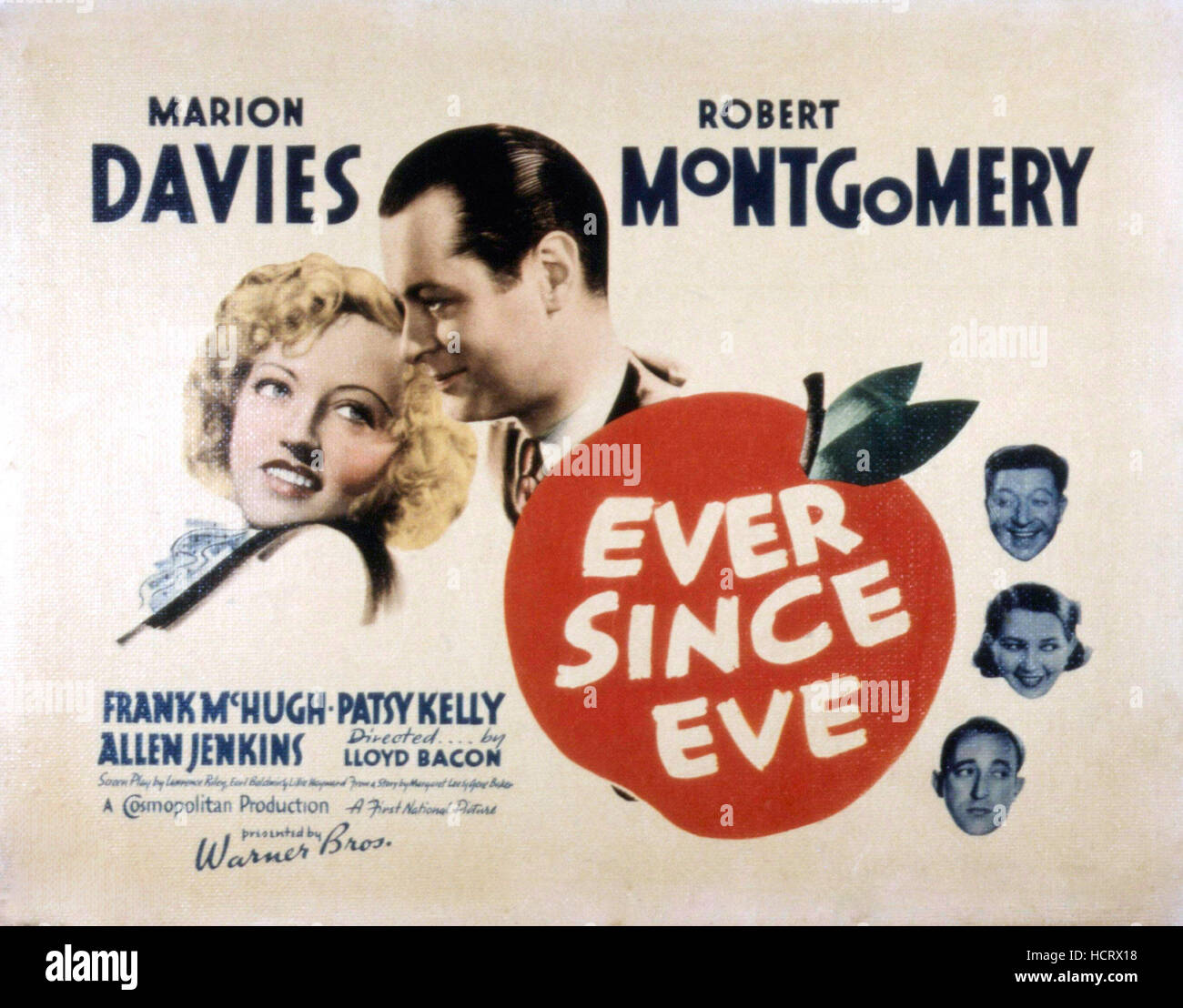 EVER SINCE EVE, Marion Davies, Robert Montgomery, Frank McHugh, Patsy ...