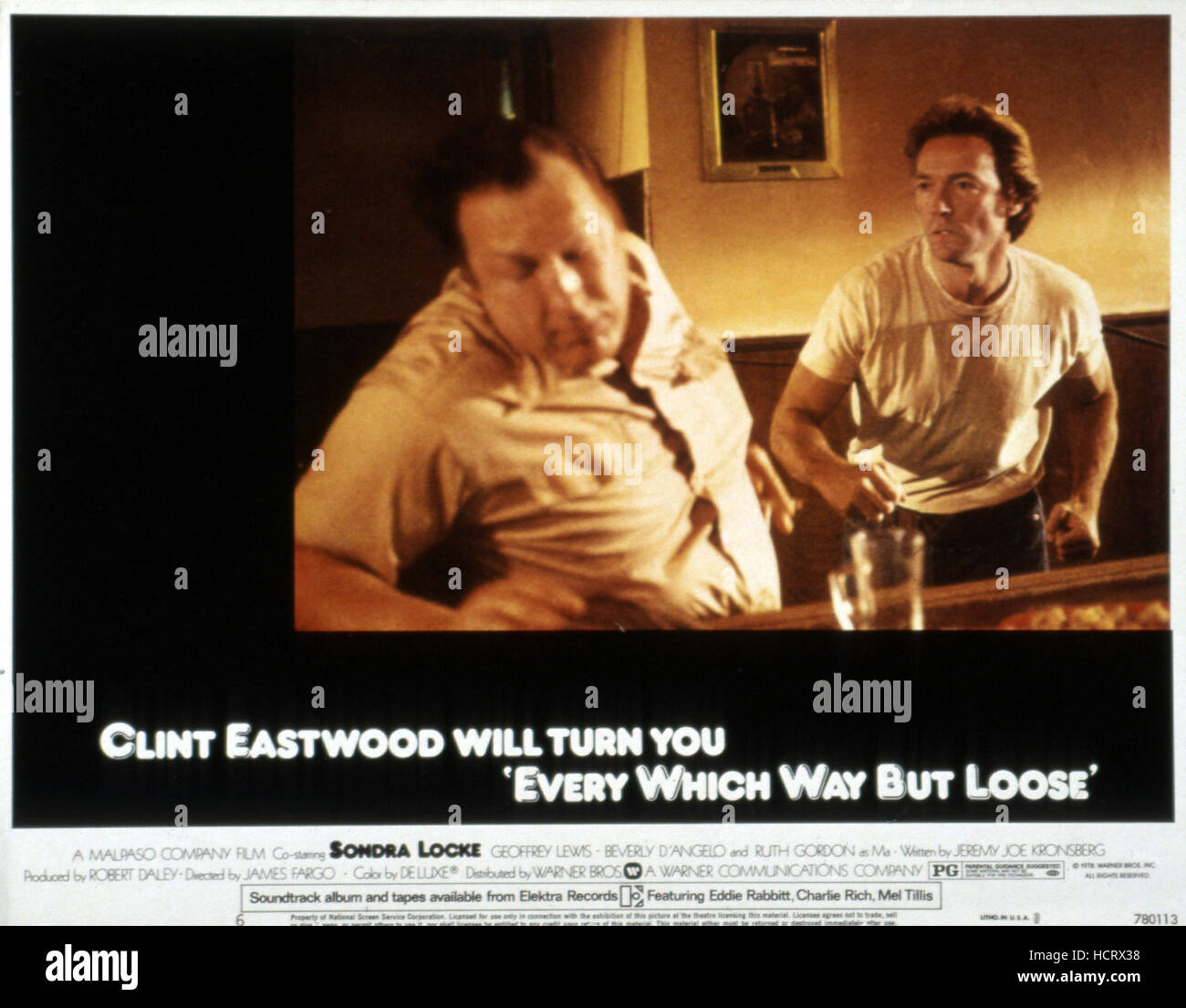 EVERY WHICH WAY BUT LOOSE, Clint Eastwood, 1978. (c) Warner Bros ...