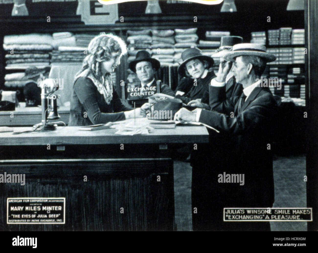 EYES OF JULIA DEEP, THE, Mary Miles Minter, 1918 Stock Photo - Alamy