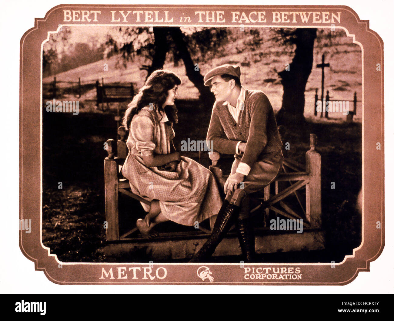 THE FACE BETWEEN, US lobbycard, Bert Lytell (right), 1922 Stock Photo - Alamy