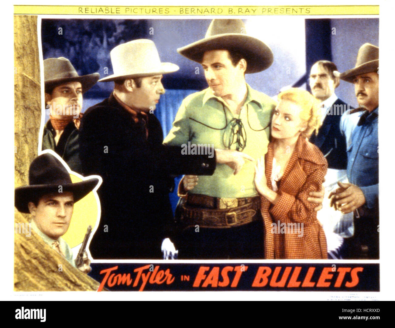 FAST BULLETS, Tom Tyler, Margaret Nearing, 1936 Stock Photo - Alamy