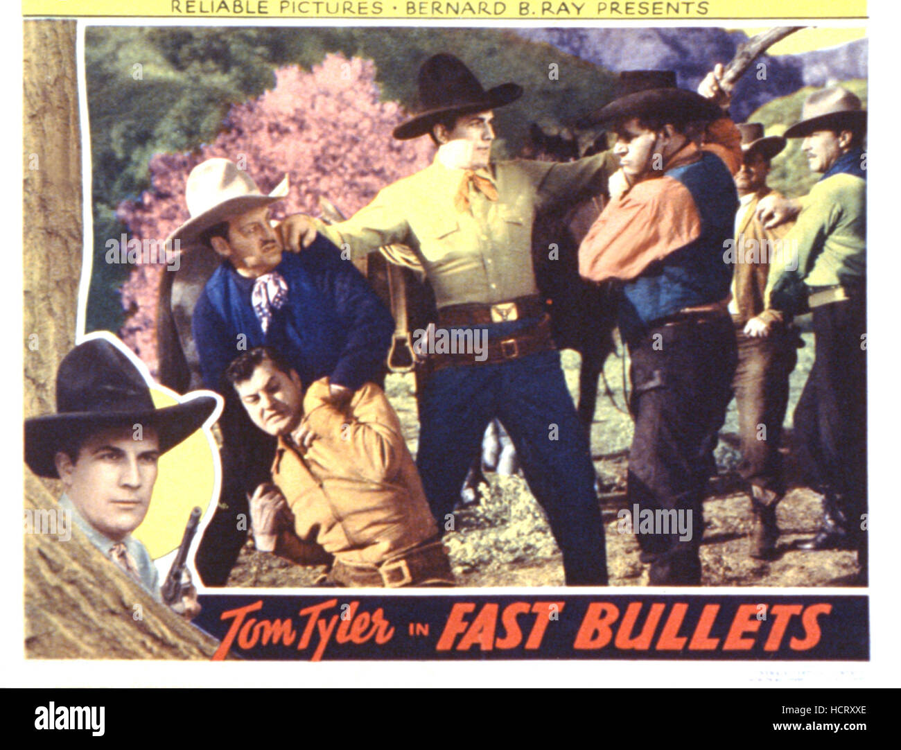 FAST BULLETS, Slim Whitaker, Rex Lease, Tom Tyler, 1936 Stock Photo - Alamy