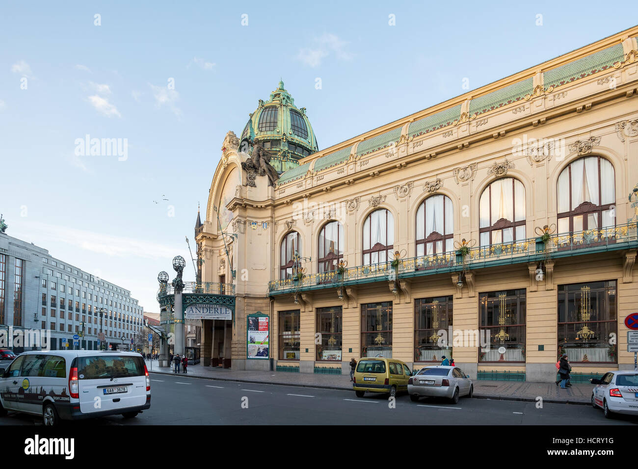 Prague municipal house hi-res stock photography and images - Alamy