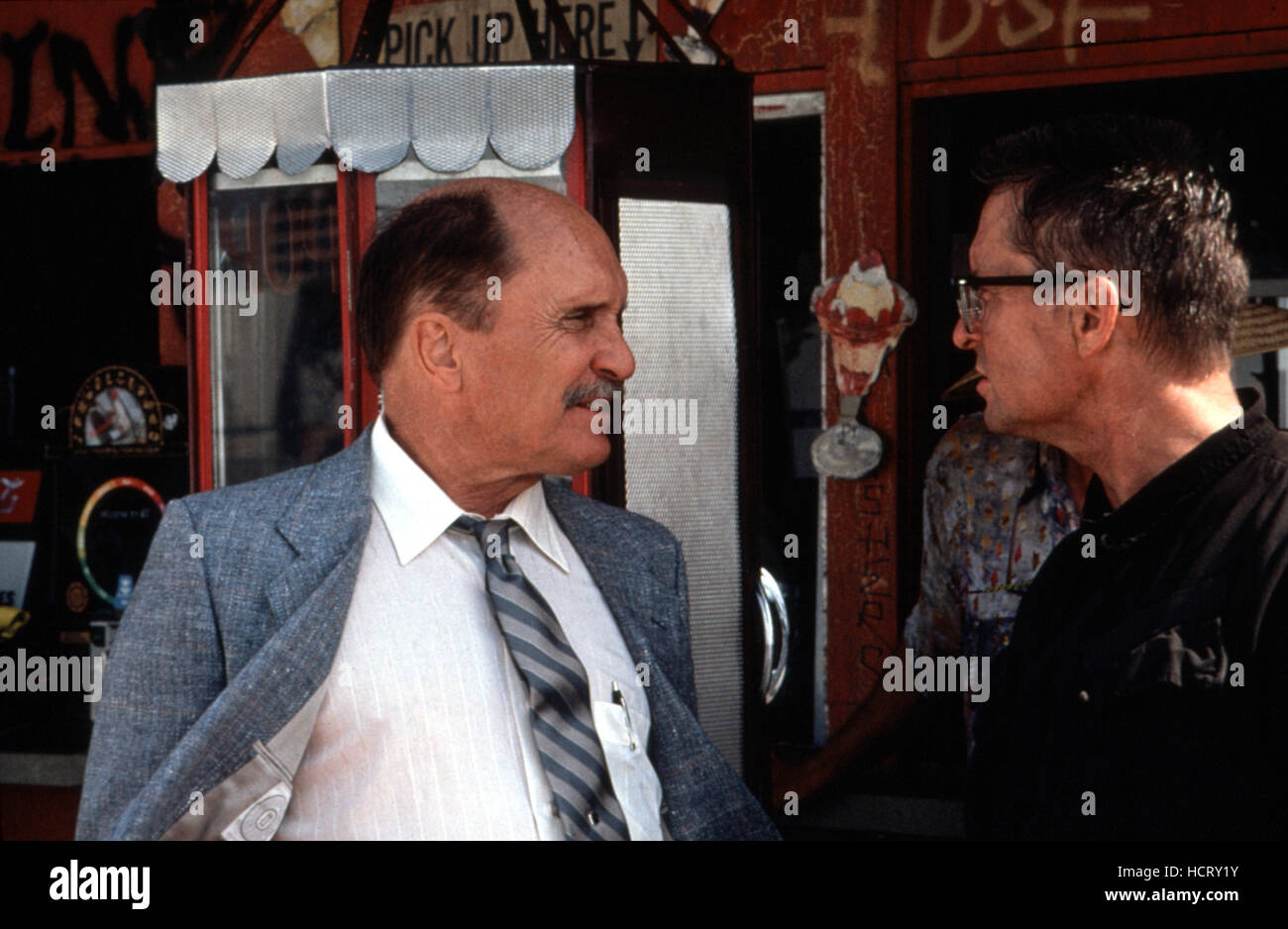 FALLING DOWN, Robert Duvall, Michael Douglas, 1993, (c)Warner Bros ...