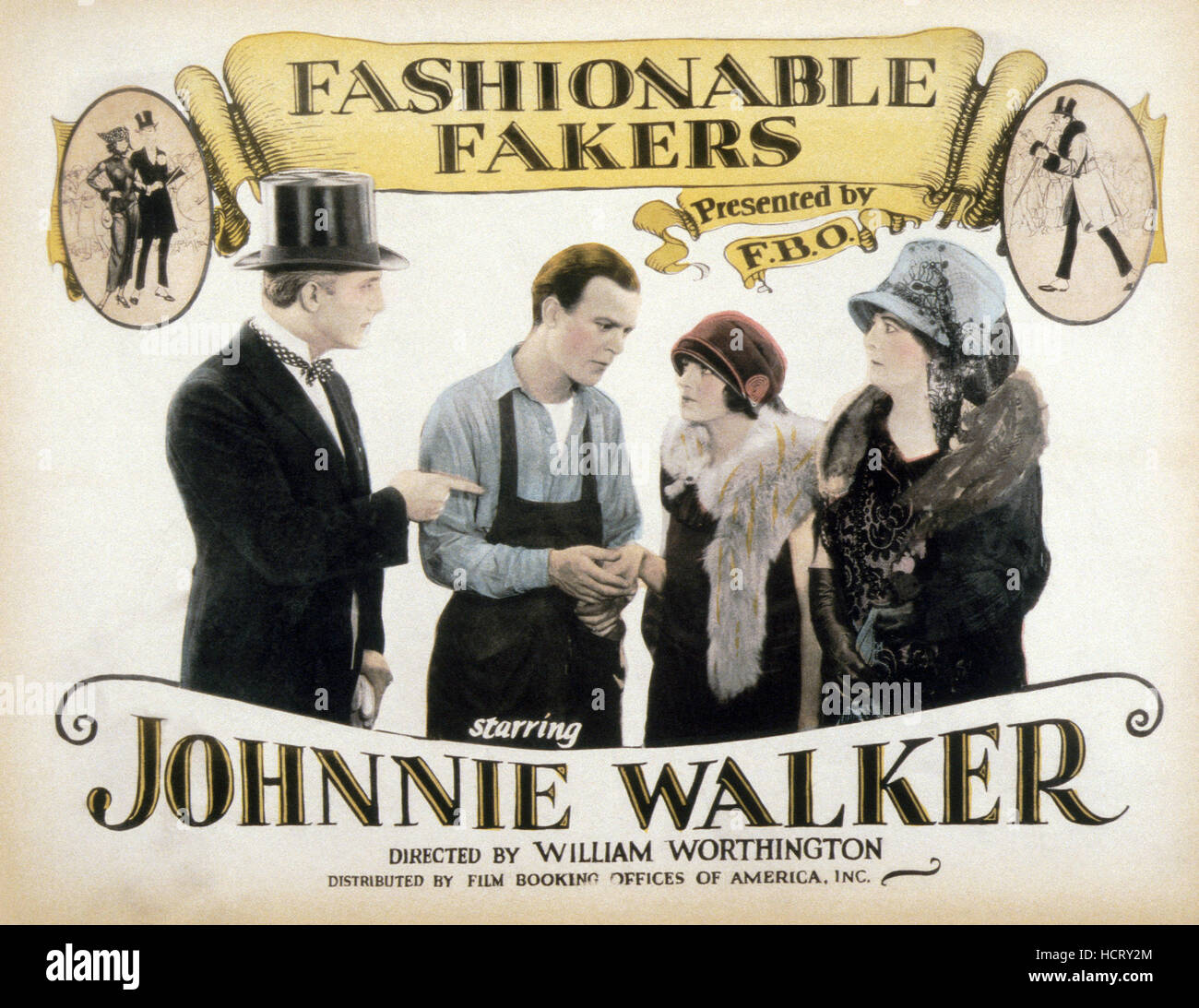 FASHIONABLE FAKERS, from left: George Cowl, Johnne Walker, Mildred June ...