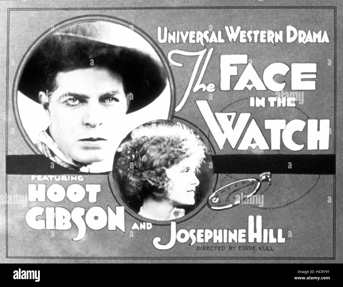 THE FACE IN THE WATCH, from left: Hoot Gibson, Josephine Hill, 1919 ...