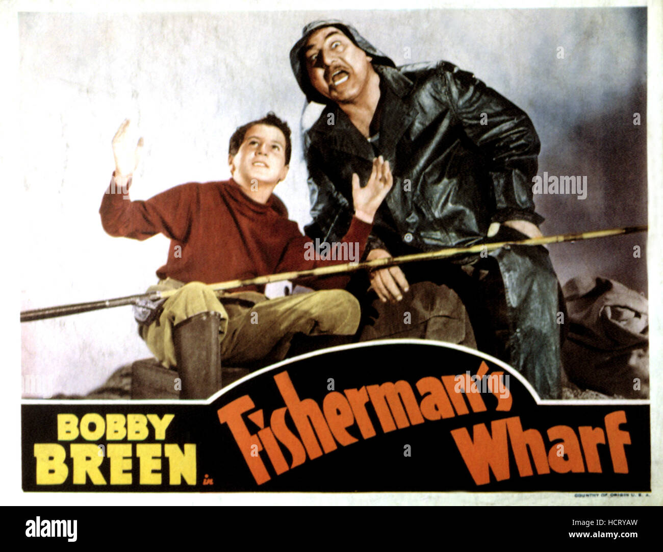 FISHERMAN'S WHARF, Bobby Breen, Henry Armetta, 1939 Stock Photo - Alamy