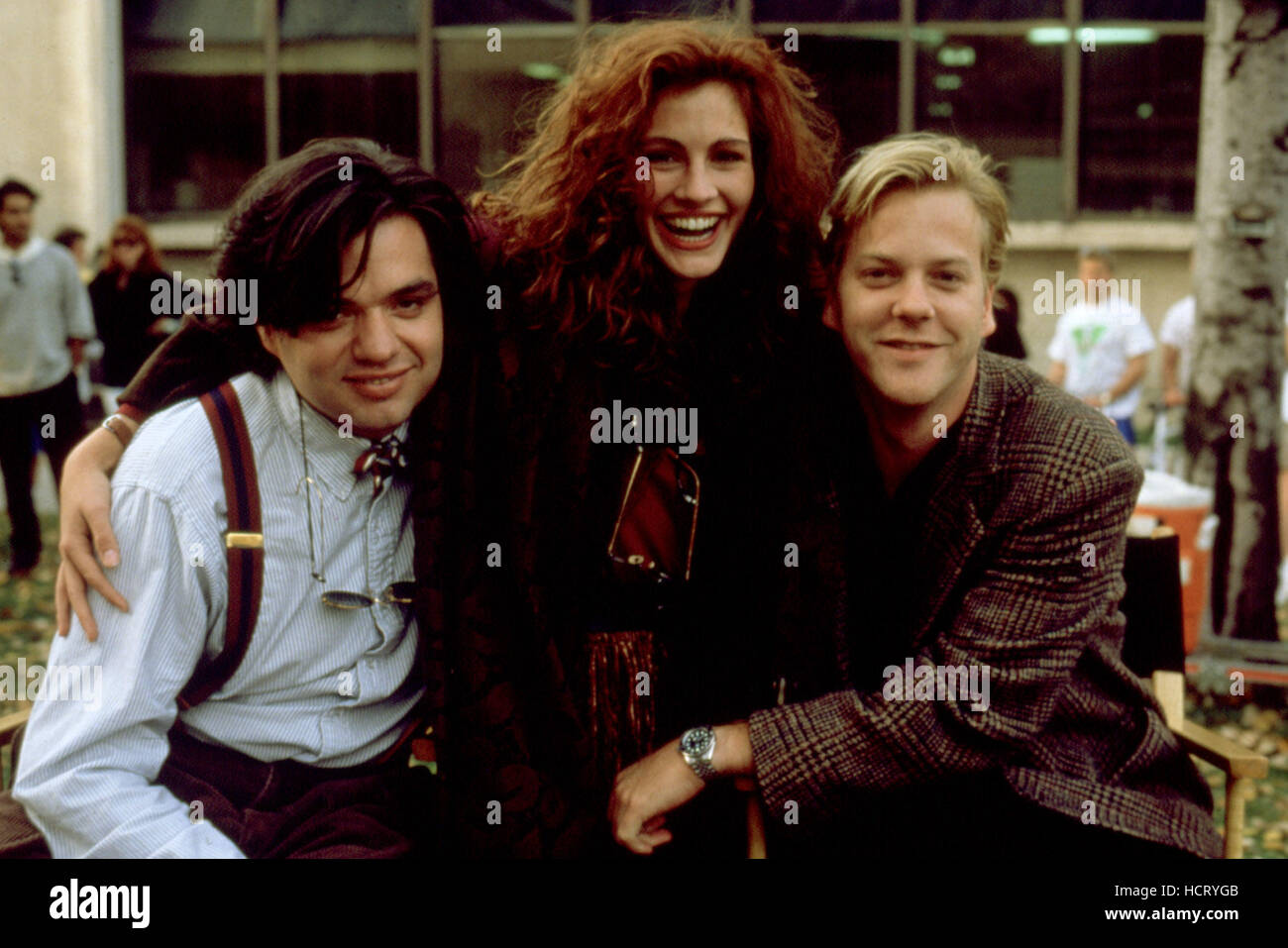FLATLINERS, Oliver Platt, Julia Roberts, Kiefer Sutherland, 1990 Stock Photo - Alamy