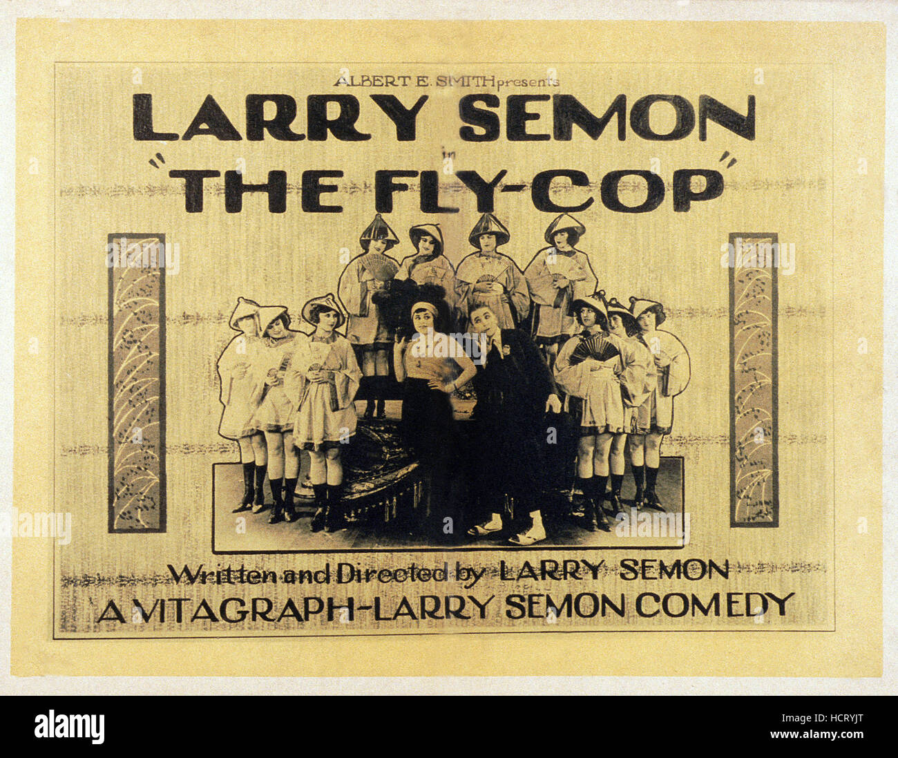 THE FLY COP, Larry Semon, 1920 Stock Photo - Alamy