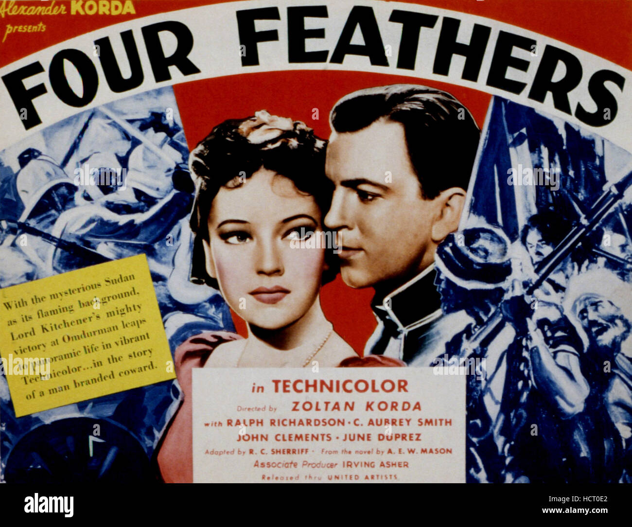 THE FOUR FEATHERS, June Duprez, John Clements, 1939 Stock Photo - Alamy