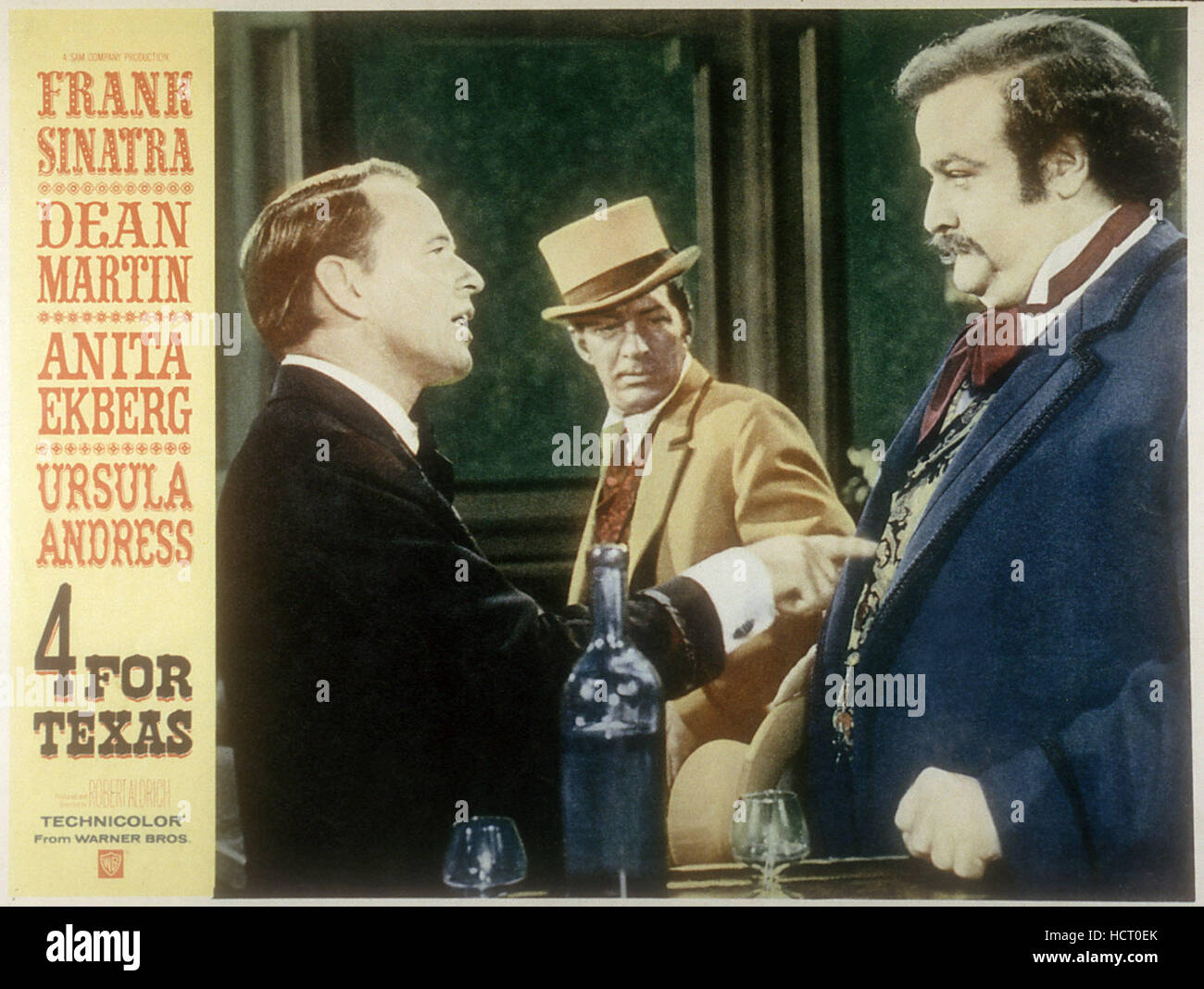 FOUR FOR TEXAS, (aka 4 FOR TEXAS), Frank Sinatra, Dean Martin, Victor ...