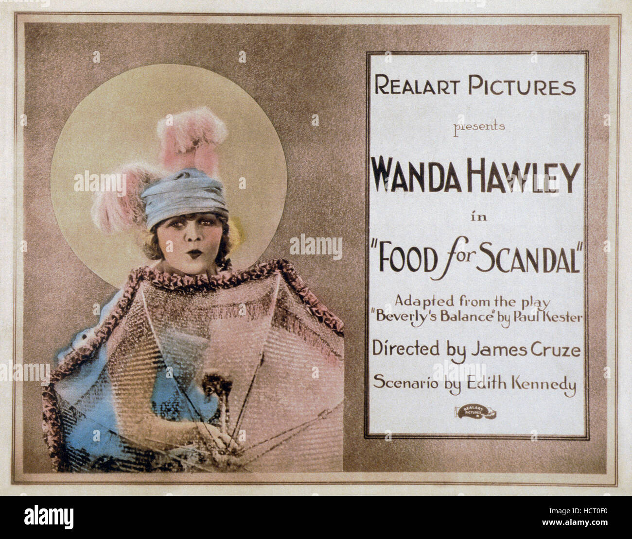 FOOD FOR SCANDAL, Wanda Hawley, 1920 Stock Photo - Alamy