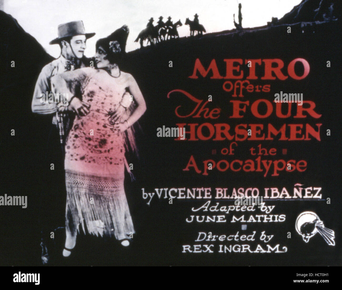 THE FOUR HORSEMEN OF THE APOCALYPSE, Rudolph Valentino, Beatrice ...