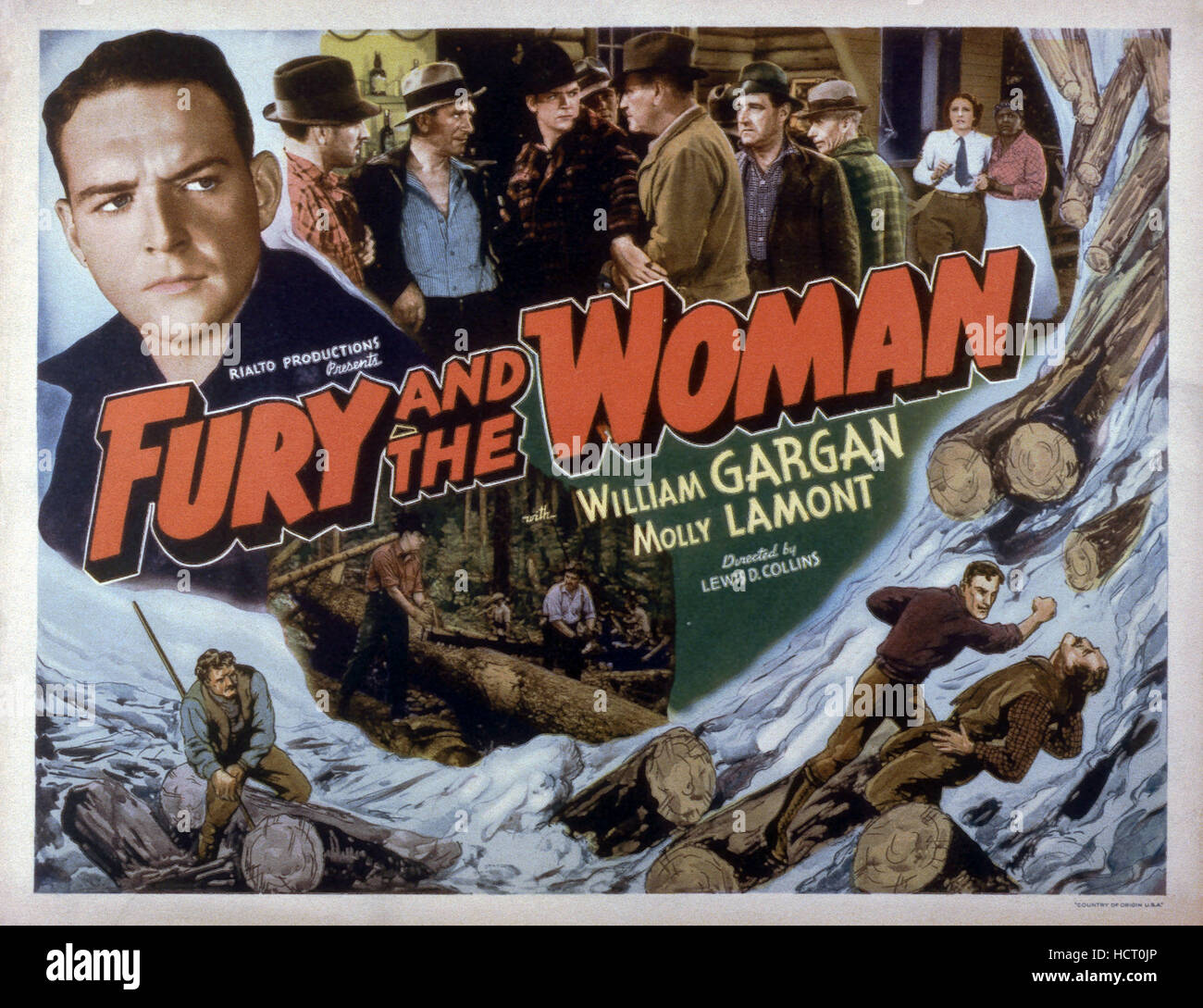 FURY AND THE WOMAN, William Gargan (top left), 1936 Stock Photo - Alamy