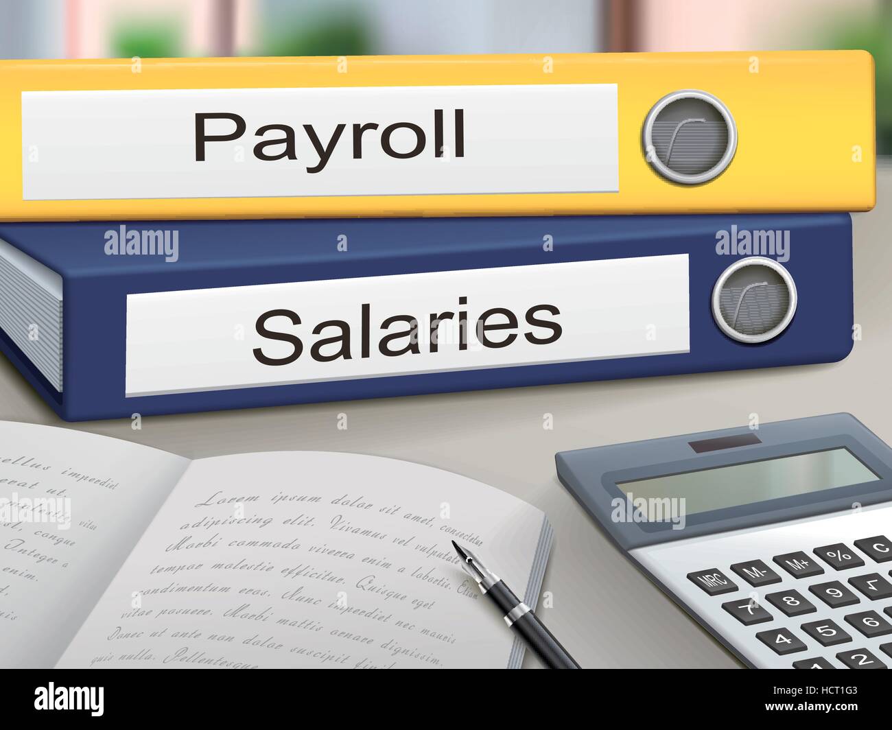 Payroll vector vectors hi-res stock photography and images - Alamy