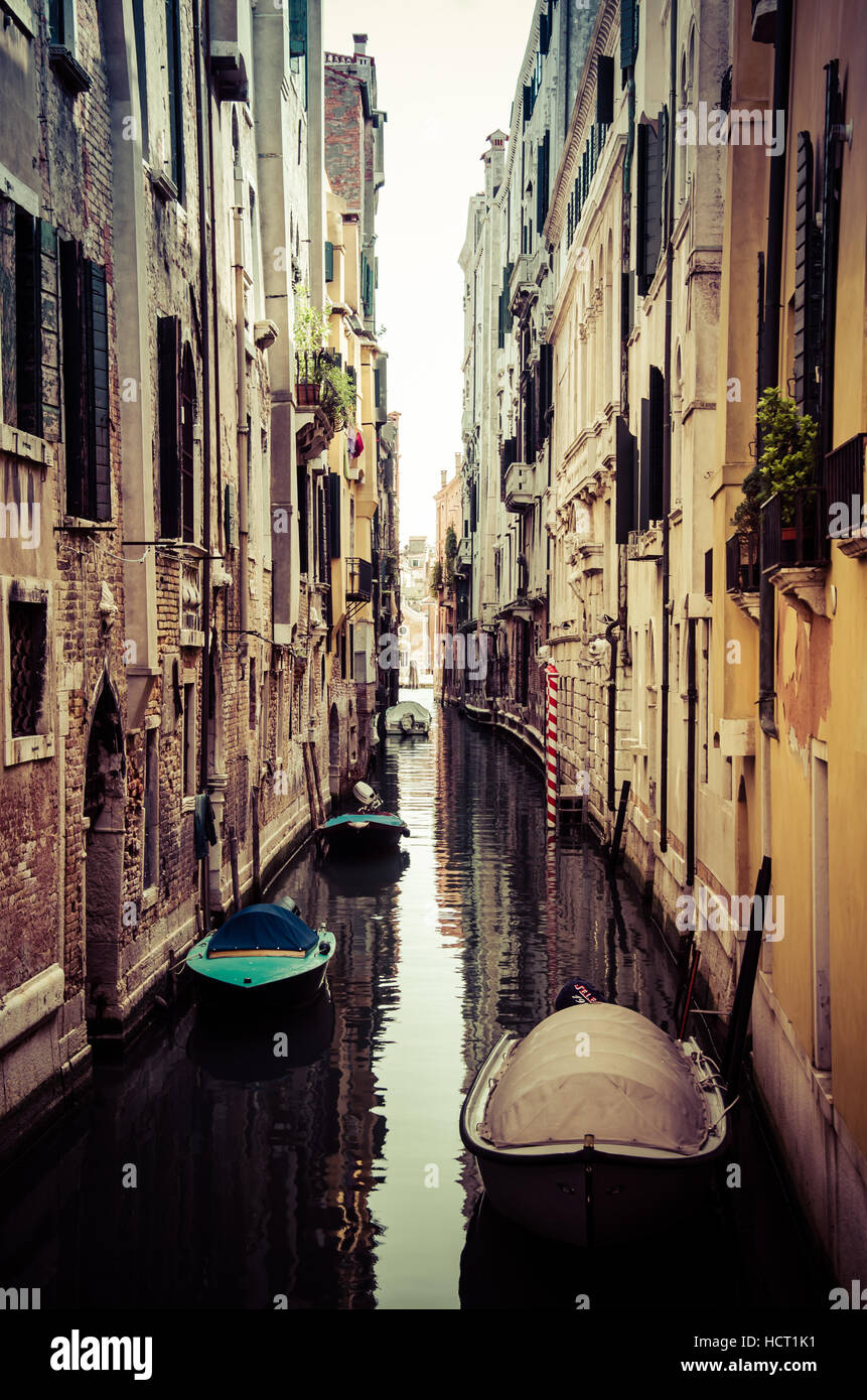 Scenic canal, Venice, Italy Stock Photo - Alamy