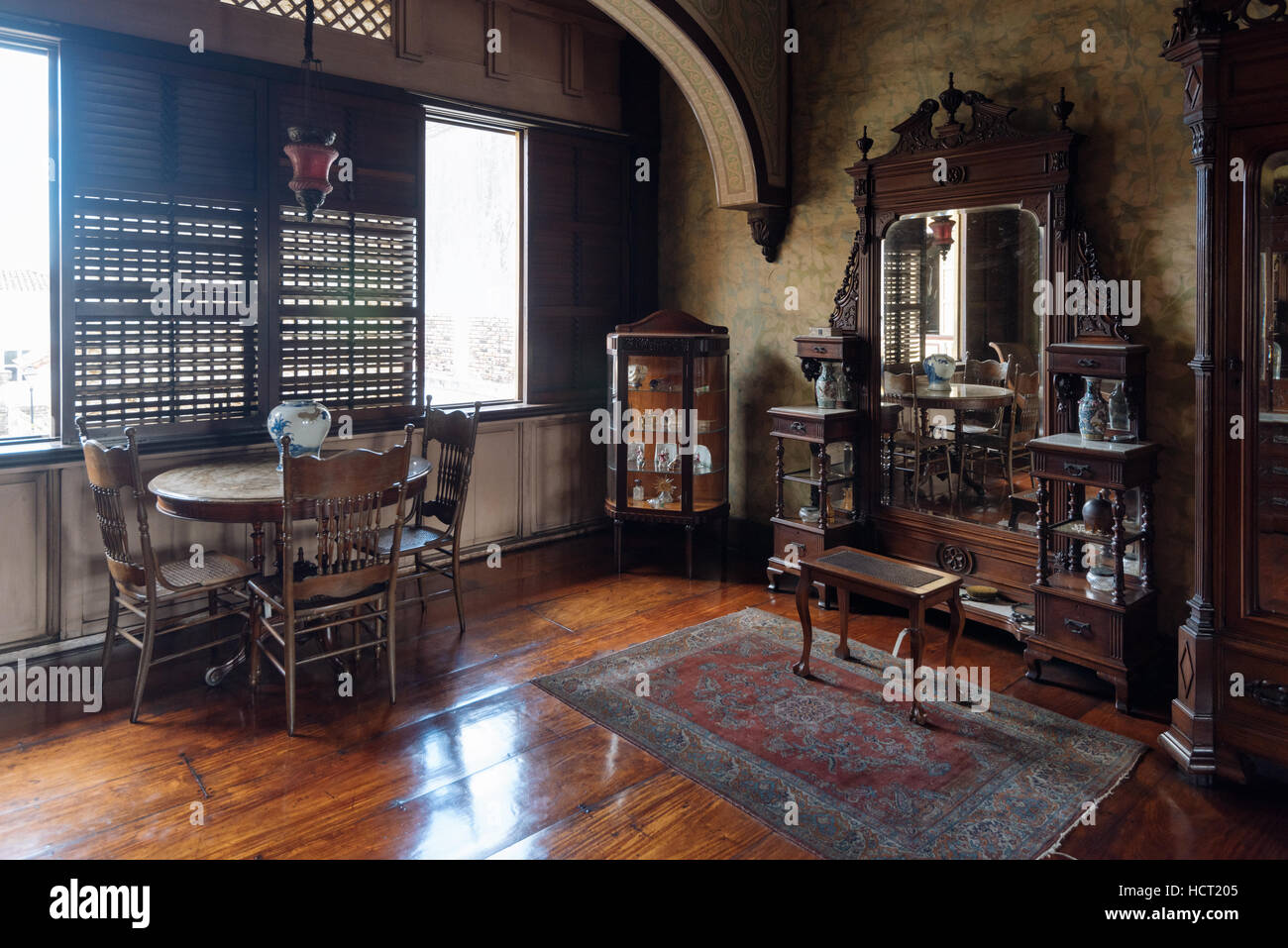 Manila, Philippines - November 30, 2016: Casa Manila is a museum in ...