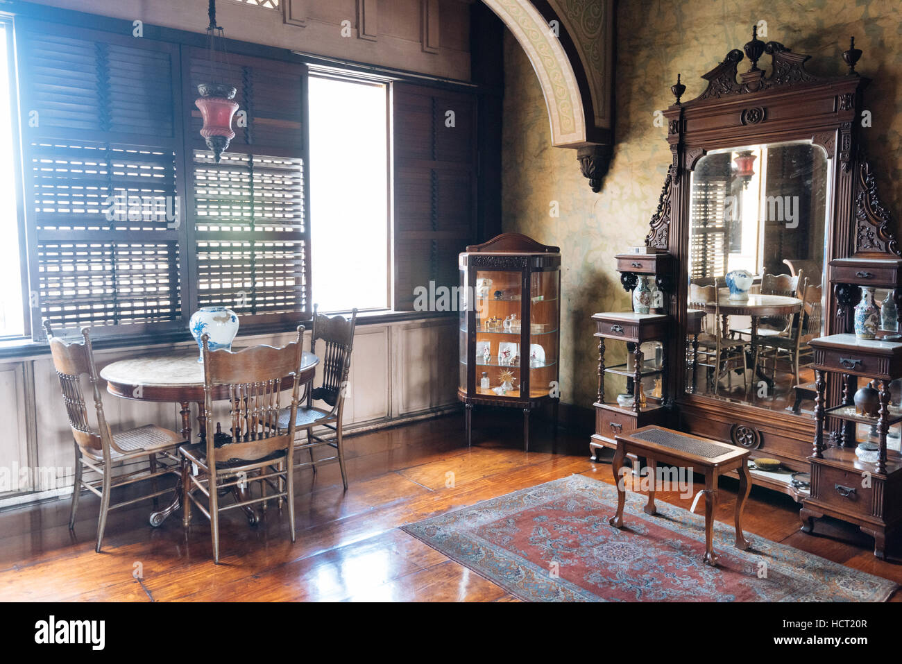 Manila, Philippines - November 30, 2016: Casa Manila is a museum in ...