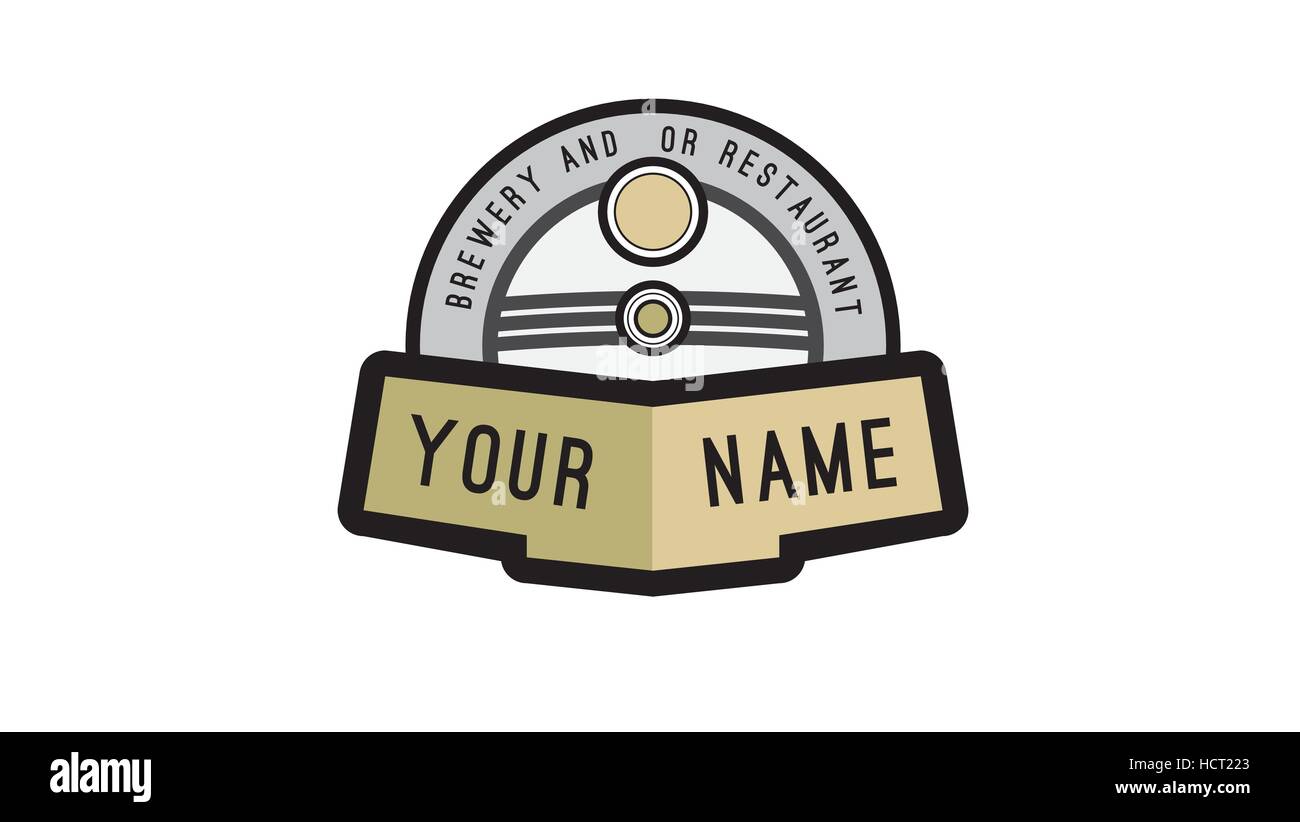 Beer vector logo. Brewery logo. Beer fest emblem Stock Vector Image ...