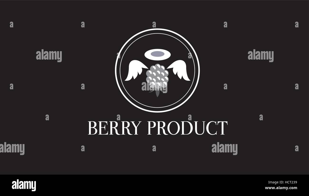 Berry products vector logo Stock Vector Image & Art - Alamy