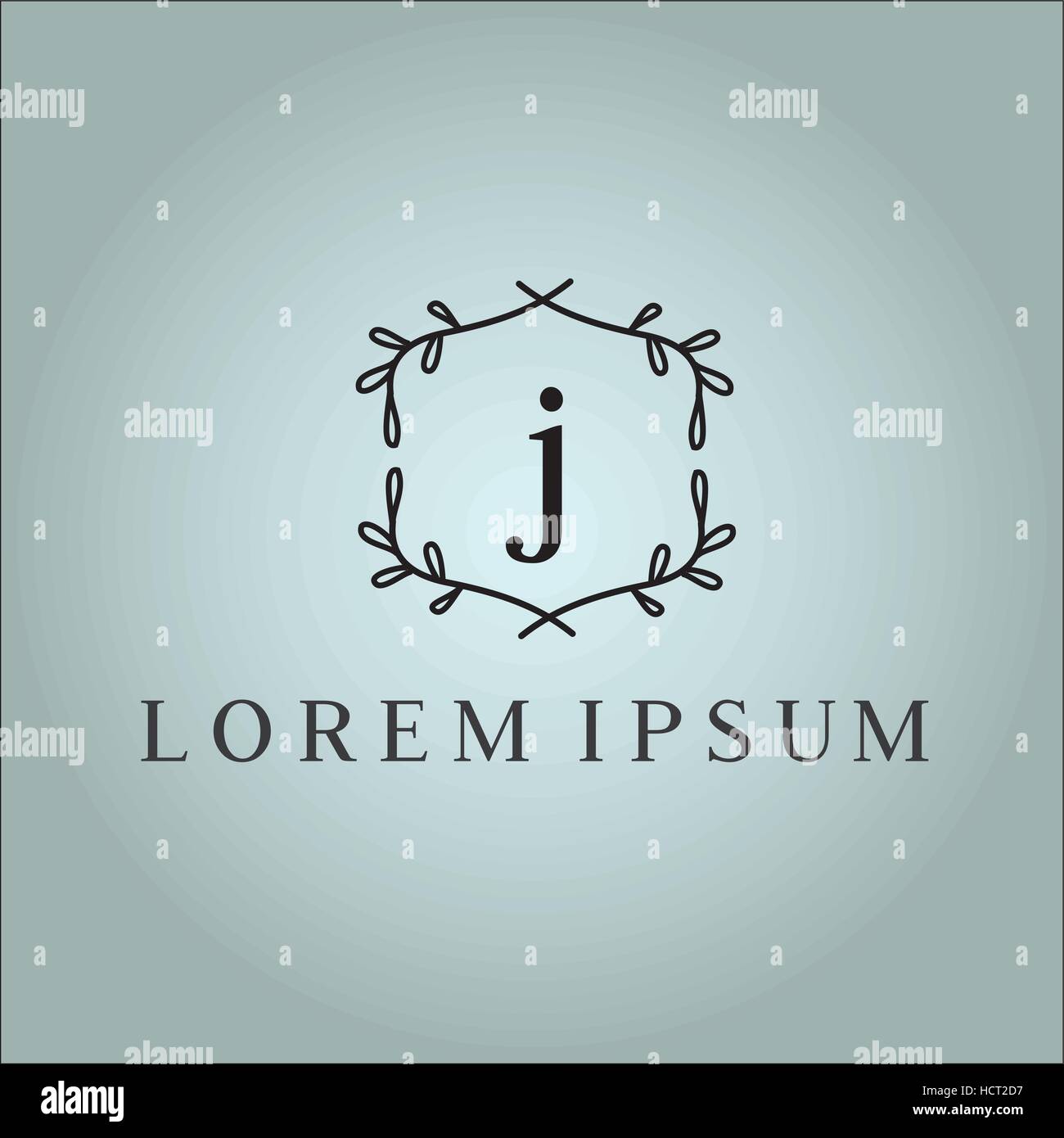 j letter vector logo design template. Luxury monogram for hotel ...