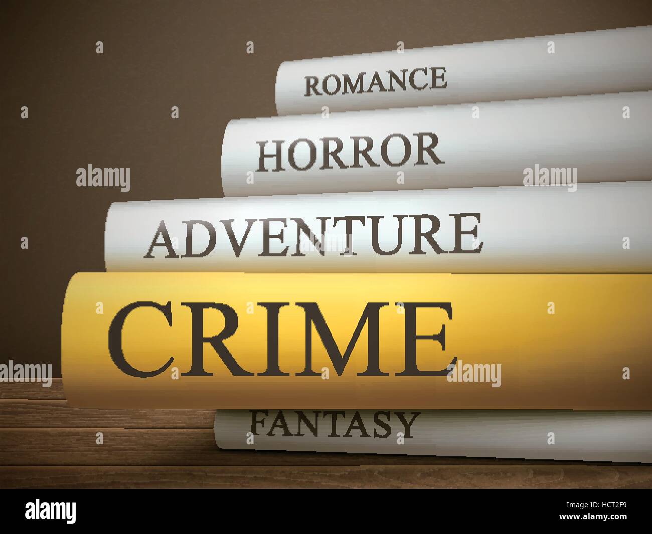 Crime book covers Stock Vector Images - Alamy